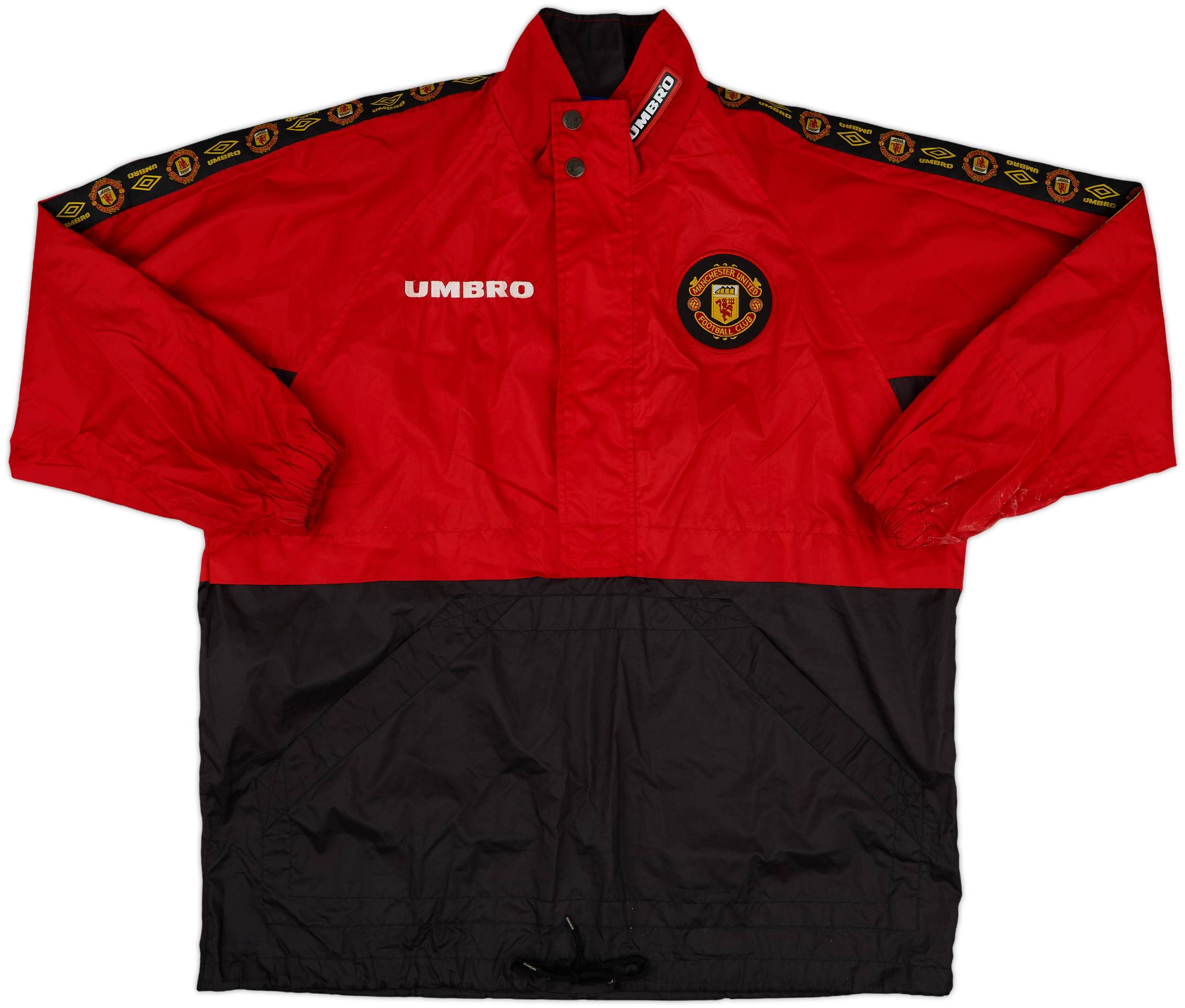 1996-97 Manchester United Umbro Rain Jacket - 8/10 - (M)
