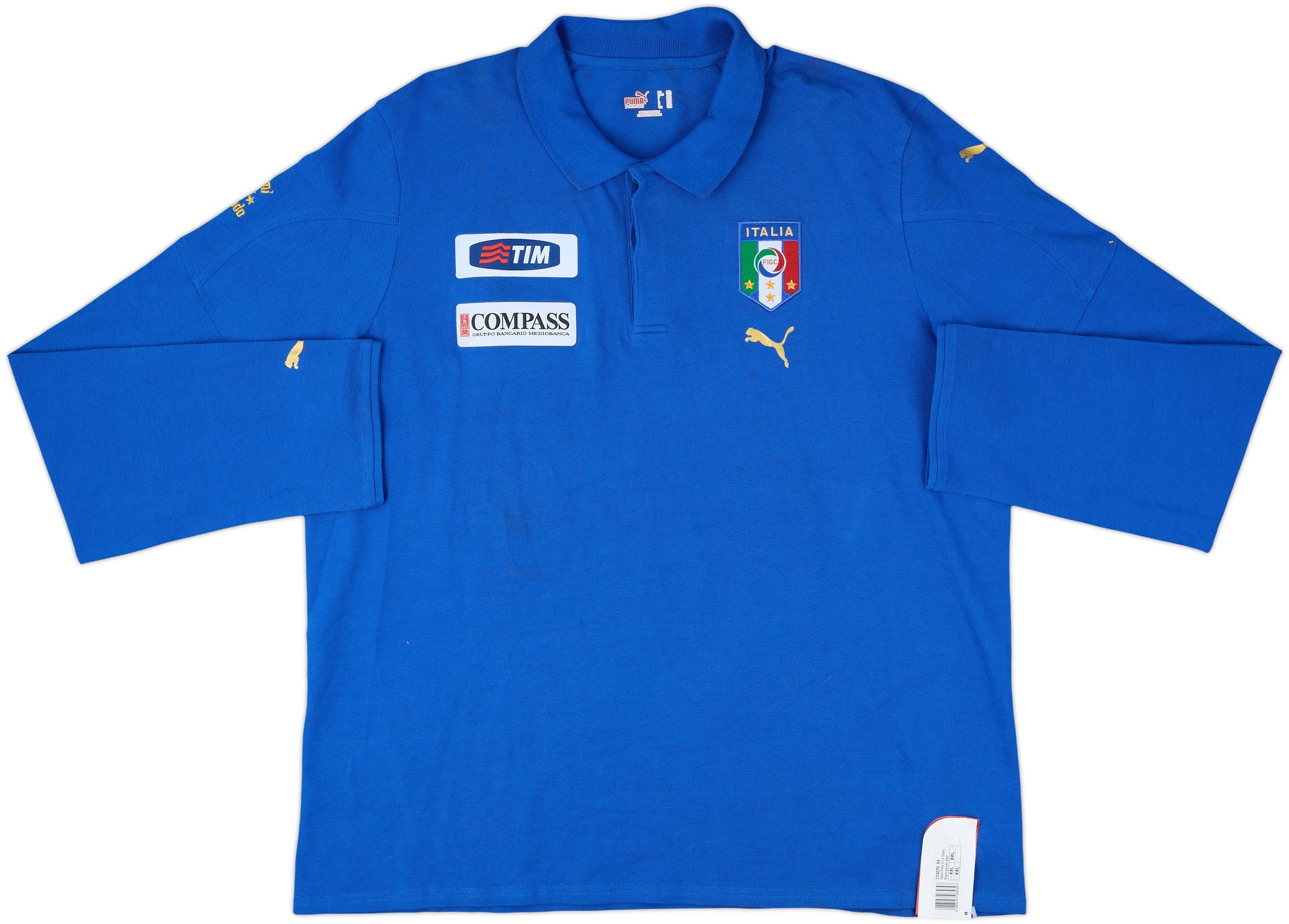 2014-15 Italy Puma Polo L/S Shirt (XXL)