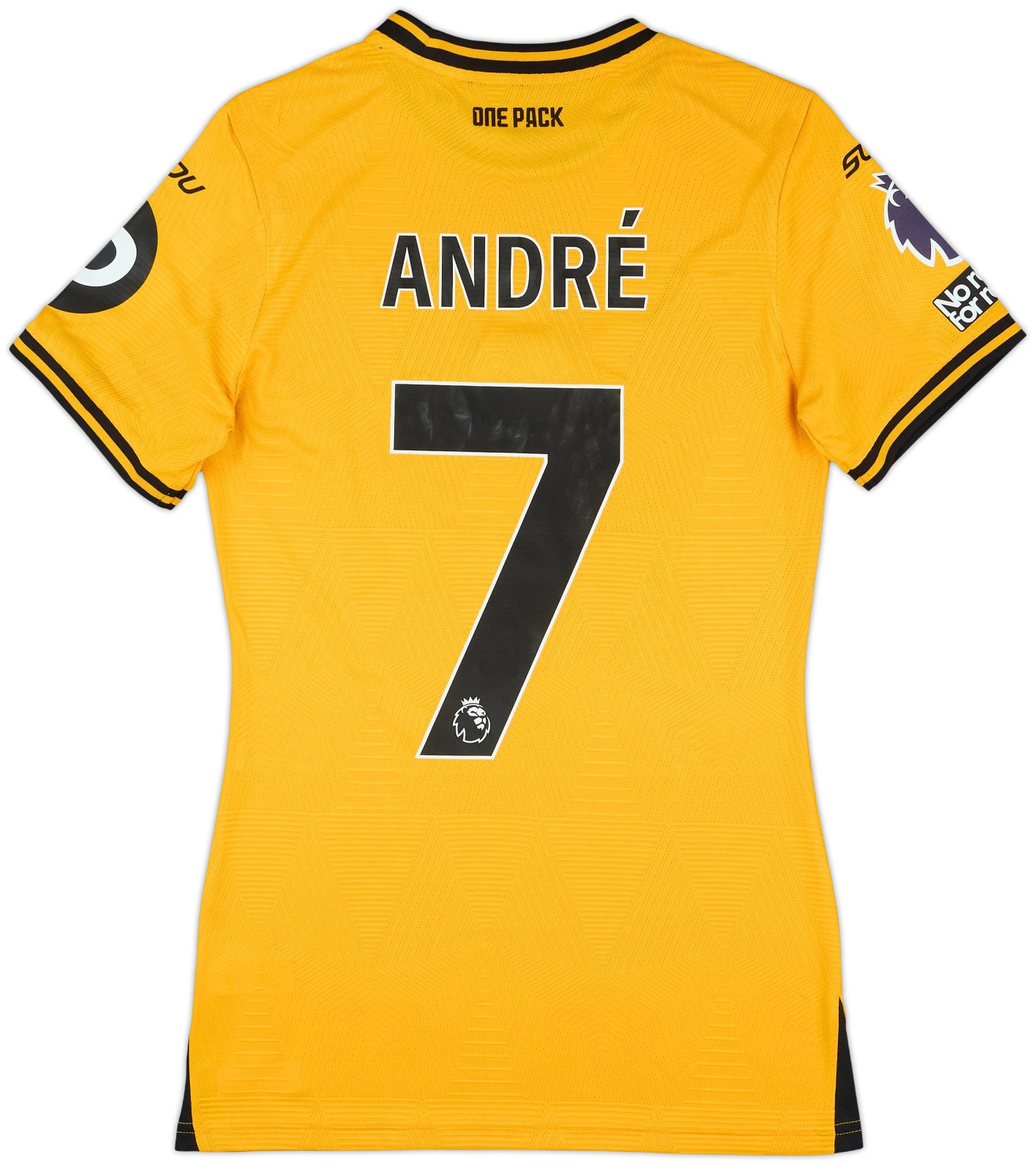 2024-25 Wolves Match Issue Home Shirt Andre #7