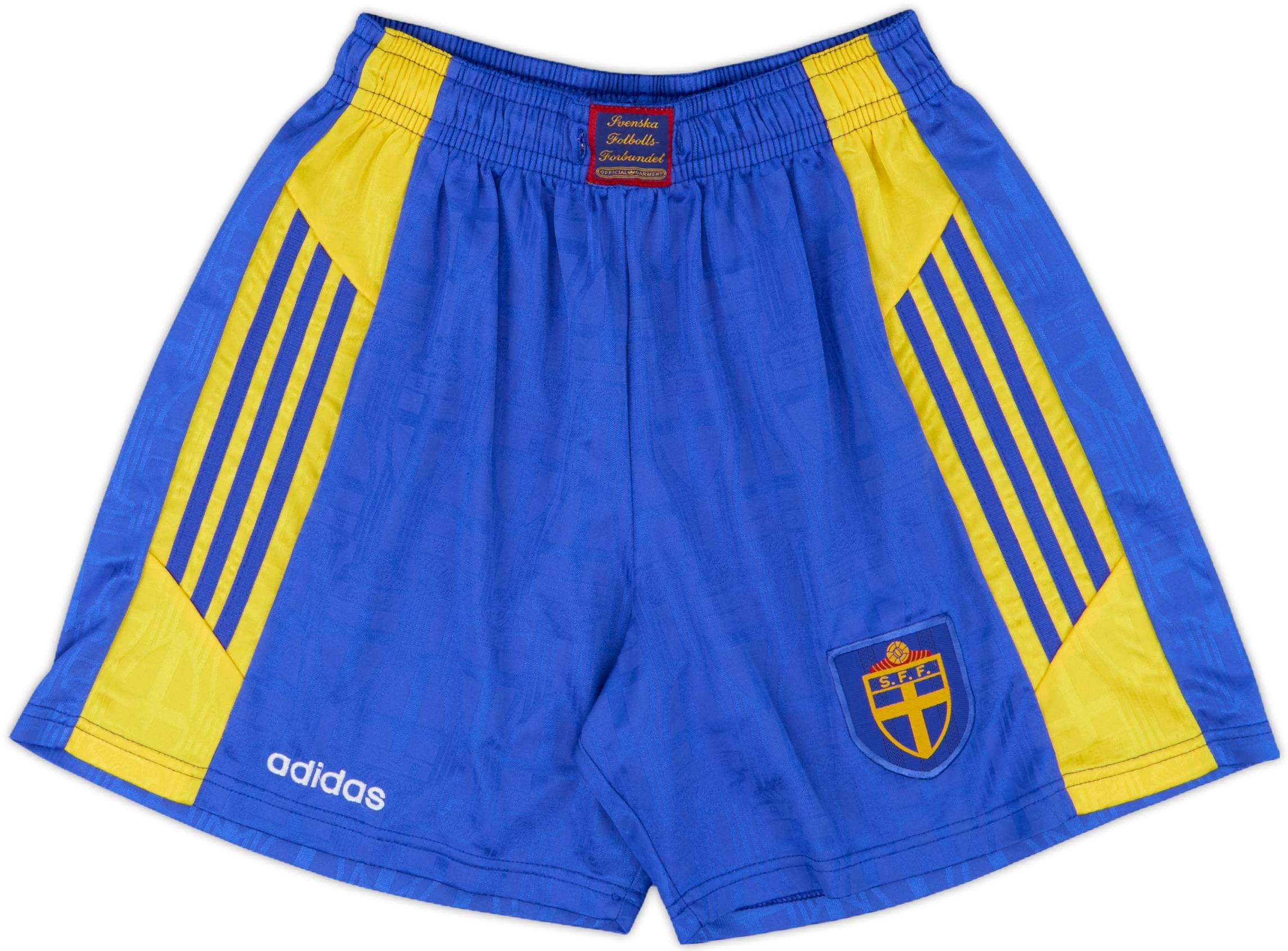 1996-98 Sweden Home Shorts - 10/10 - (M)