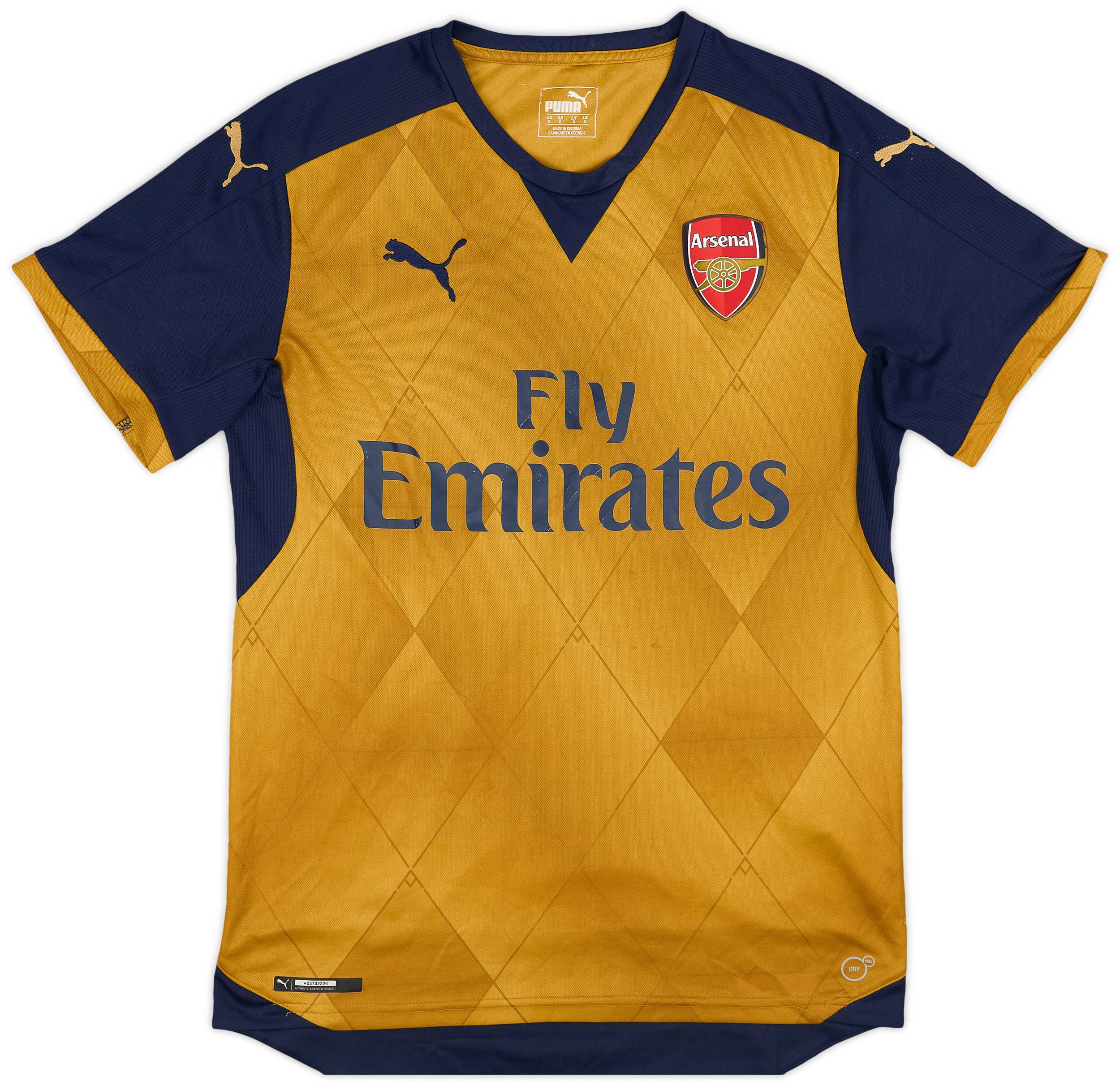 2015-16 Arsenal Away Shirt - 5/10 - (S)