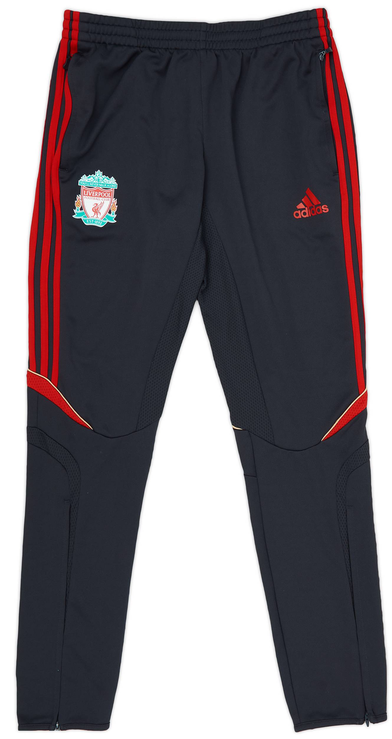 2009-10 Liverpool adidas Training Pants/Bottoms - 8/10 - (M)
