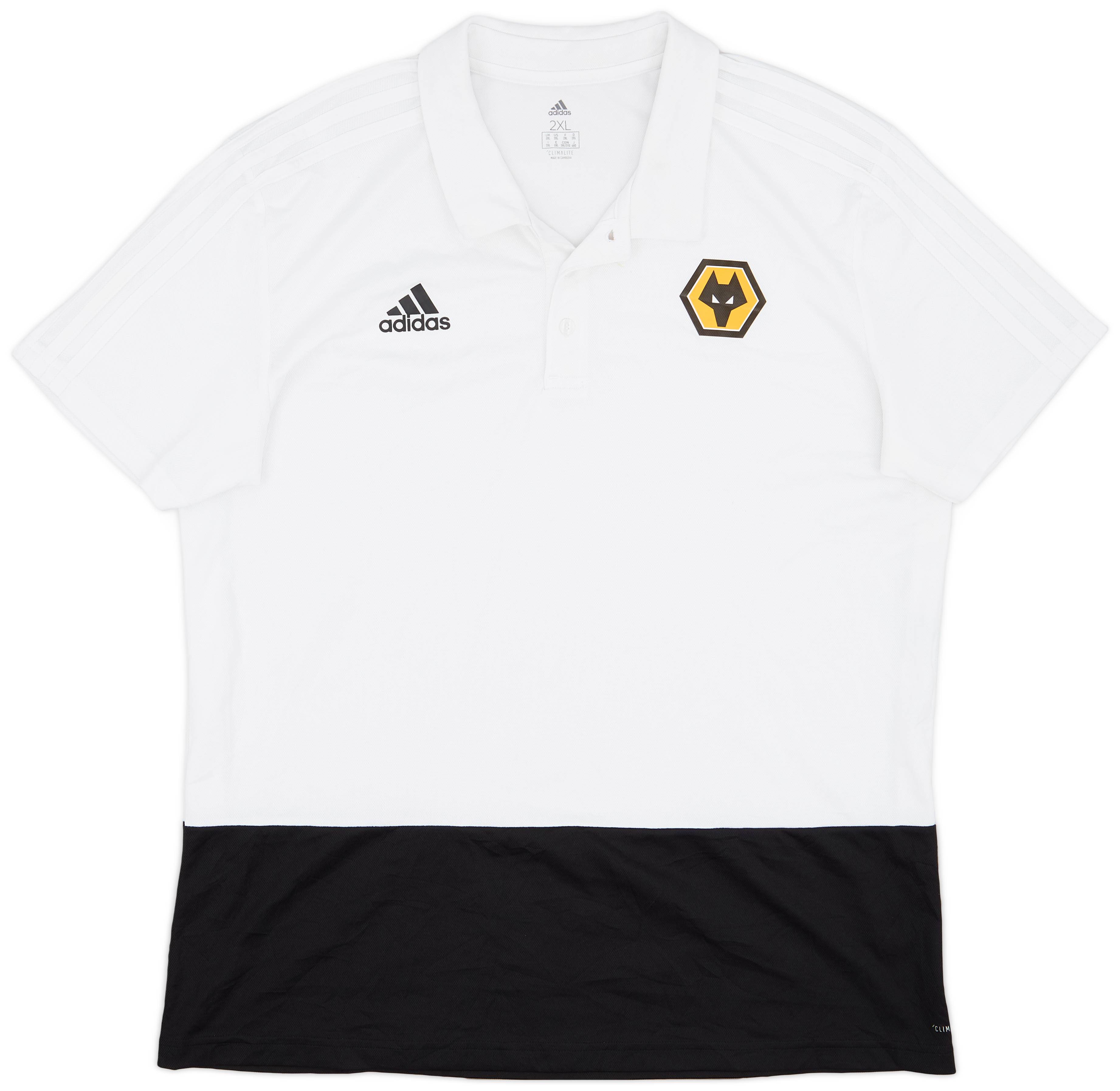 2018-19 Wolves adidas Polo Shirt - 7/10 - (XXL)