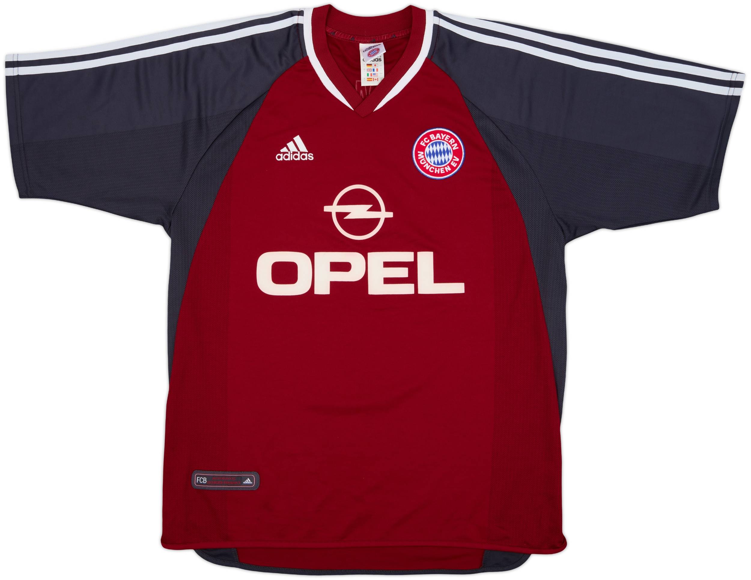 2001-02 Bayern Munich Home Shirt #21 - 8/10 - (L)