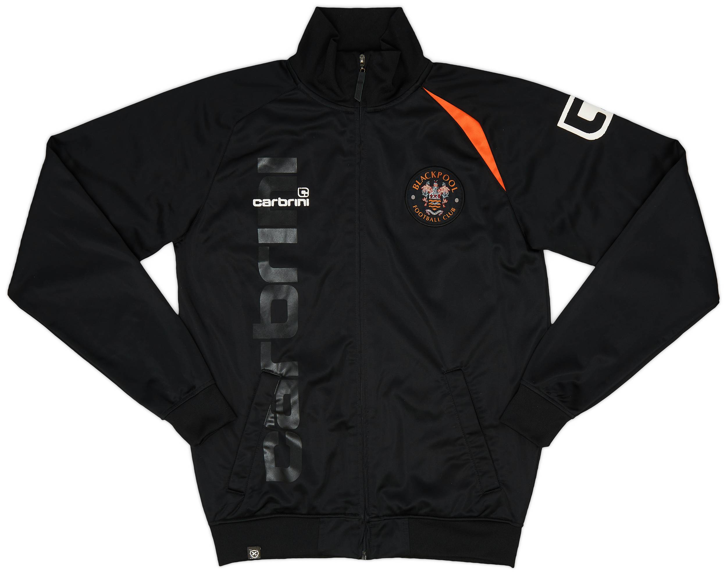 2009-10 Blackpool Carbrini Track Jacket - 8/10 - (M)