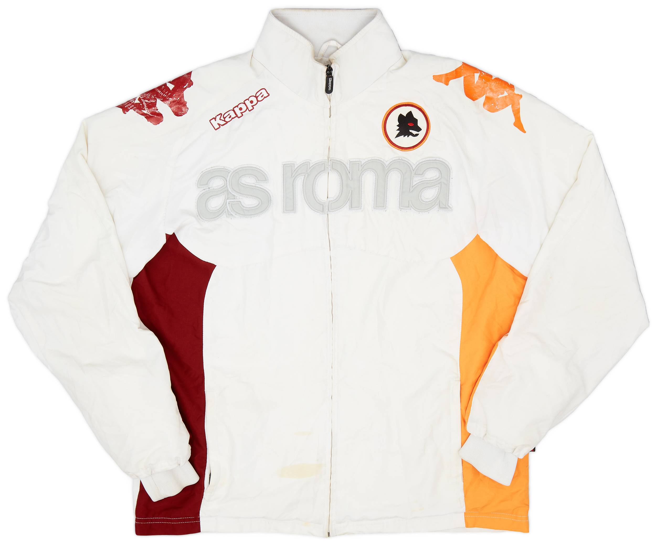 2010-11 Roma Kappa Track Jacket - 4/10 - (XL)