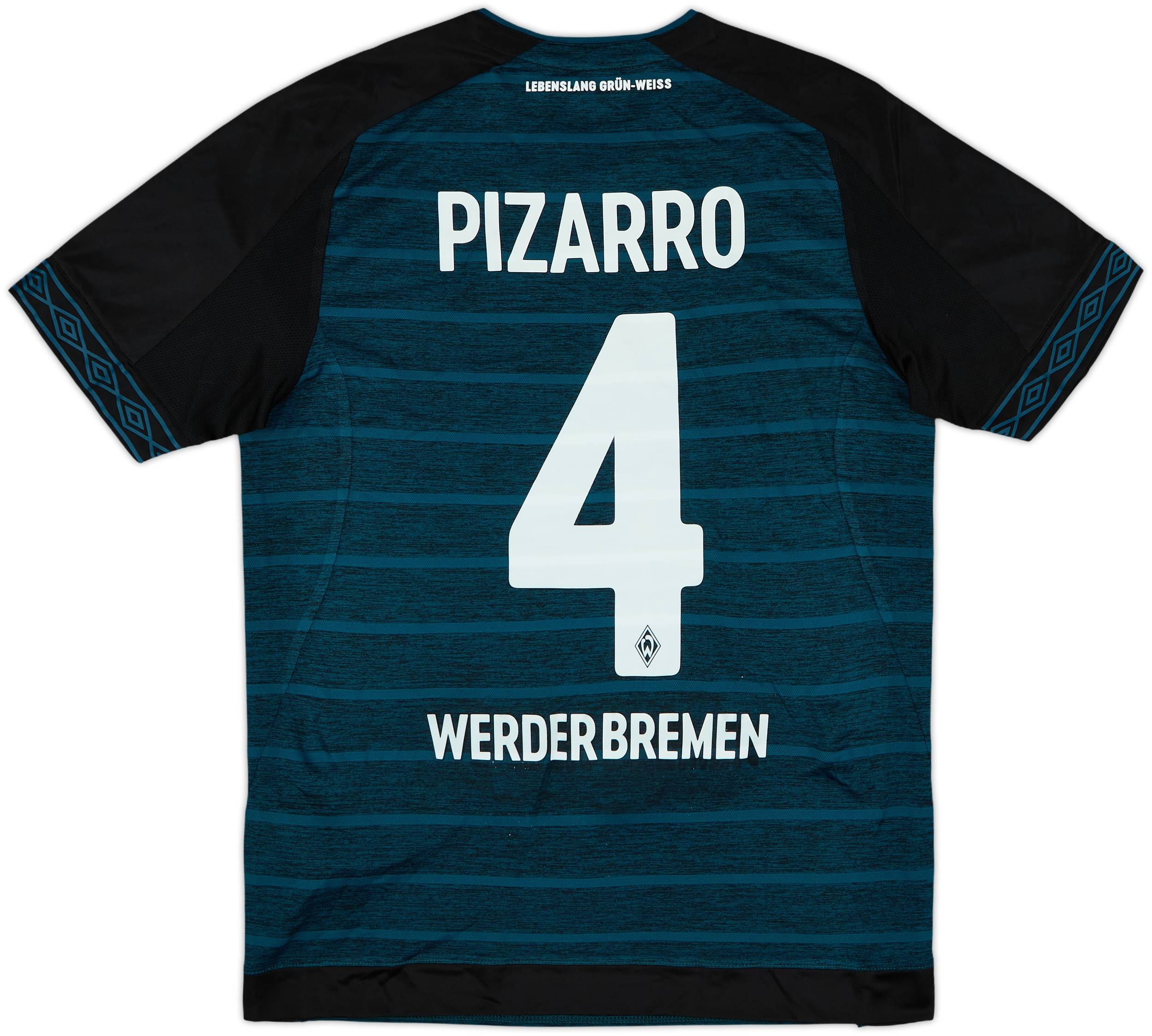 2018-19 Werder Bremen Away Shirt Pizarro #4 (S)