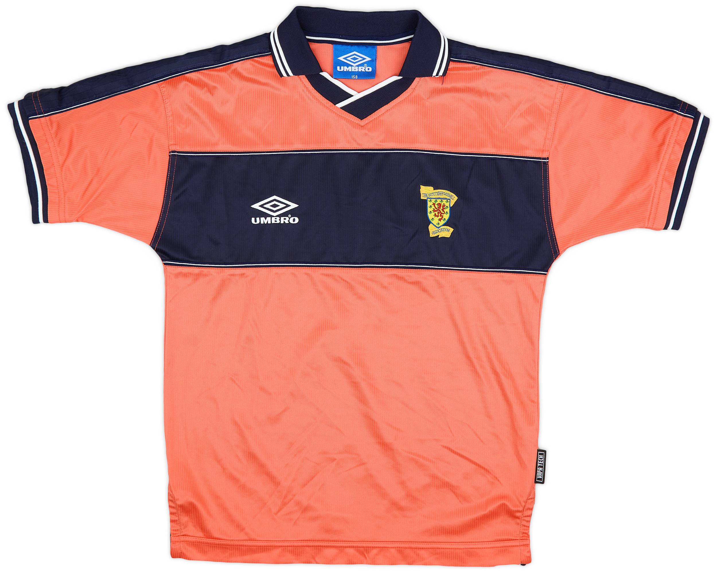 1999-00 Scotland Away Shirt - 9/10 - (L.Boys)