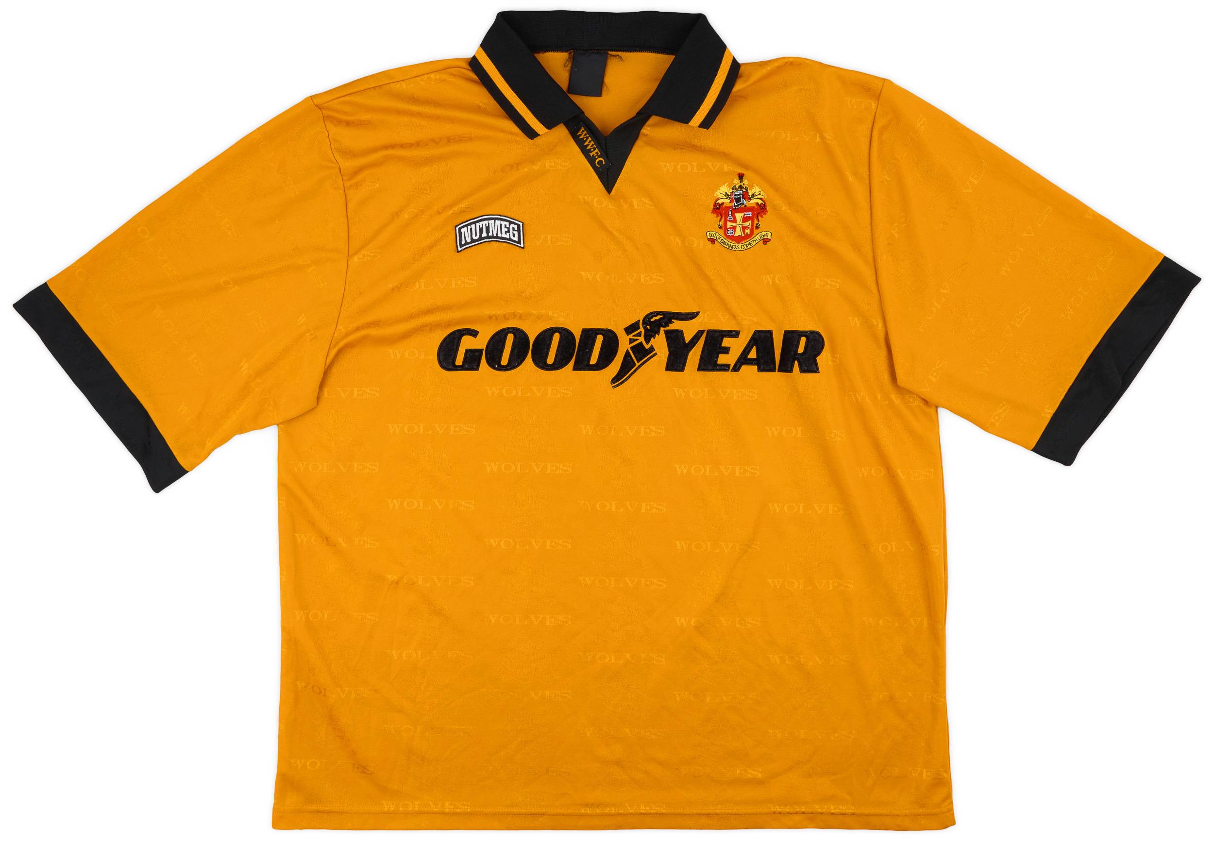 1995-96 Wolves Home Shirt - 4/10 - (XXL)