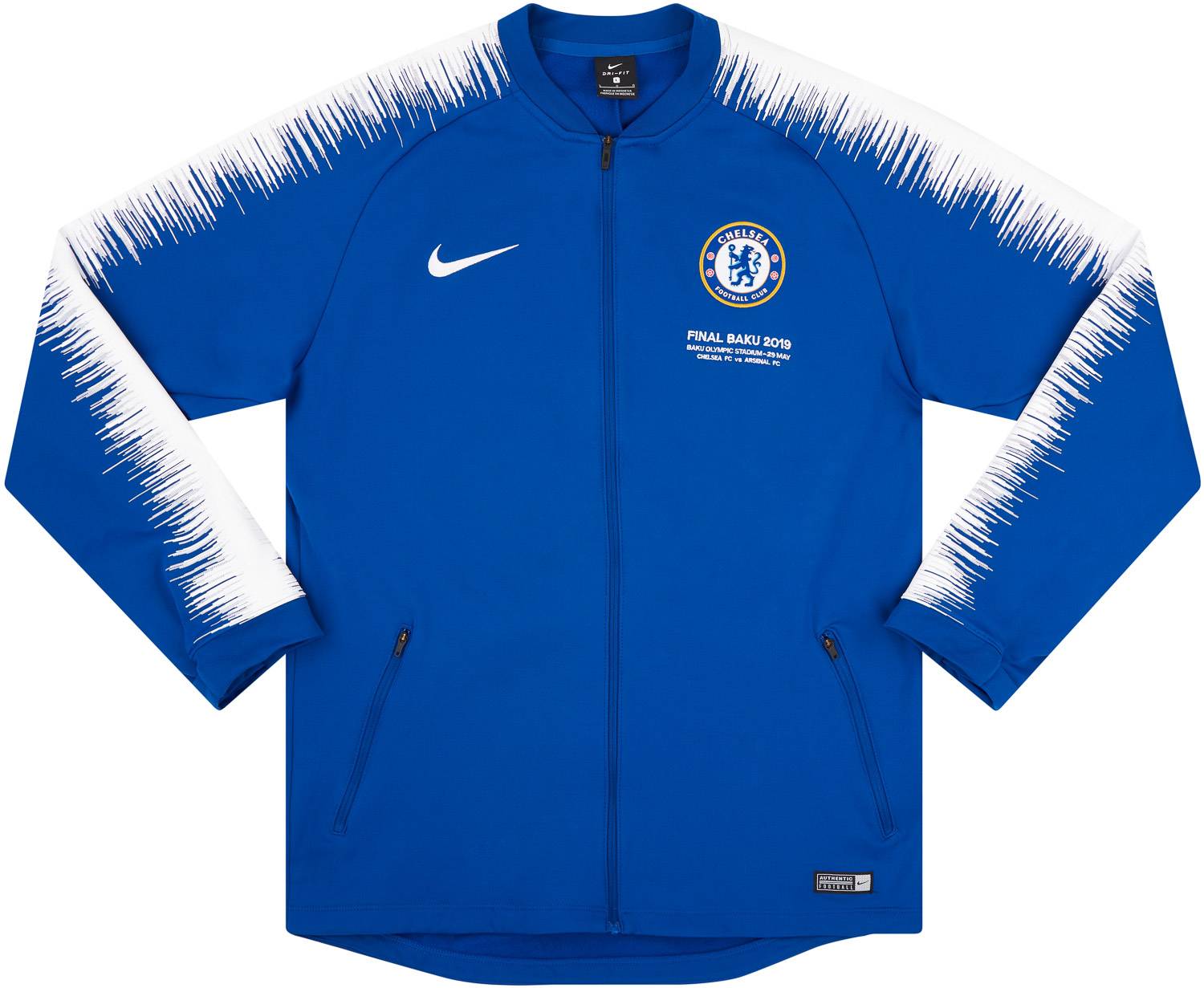 2018-19 Chelsea Player Issue 'Final Baku 2019' Stadium Jacket