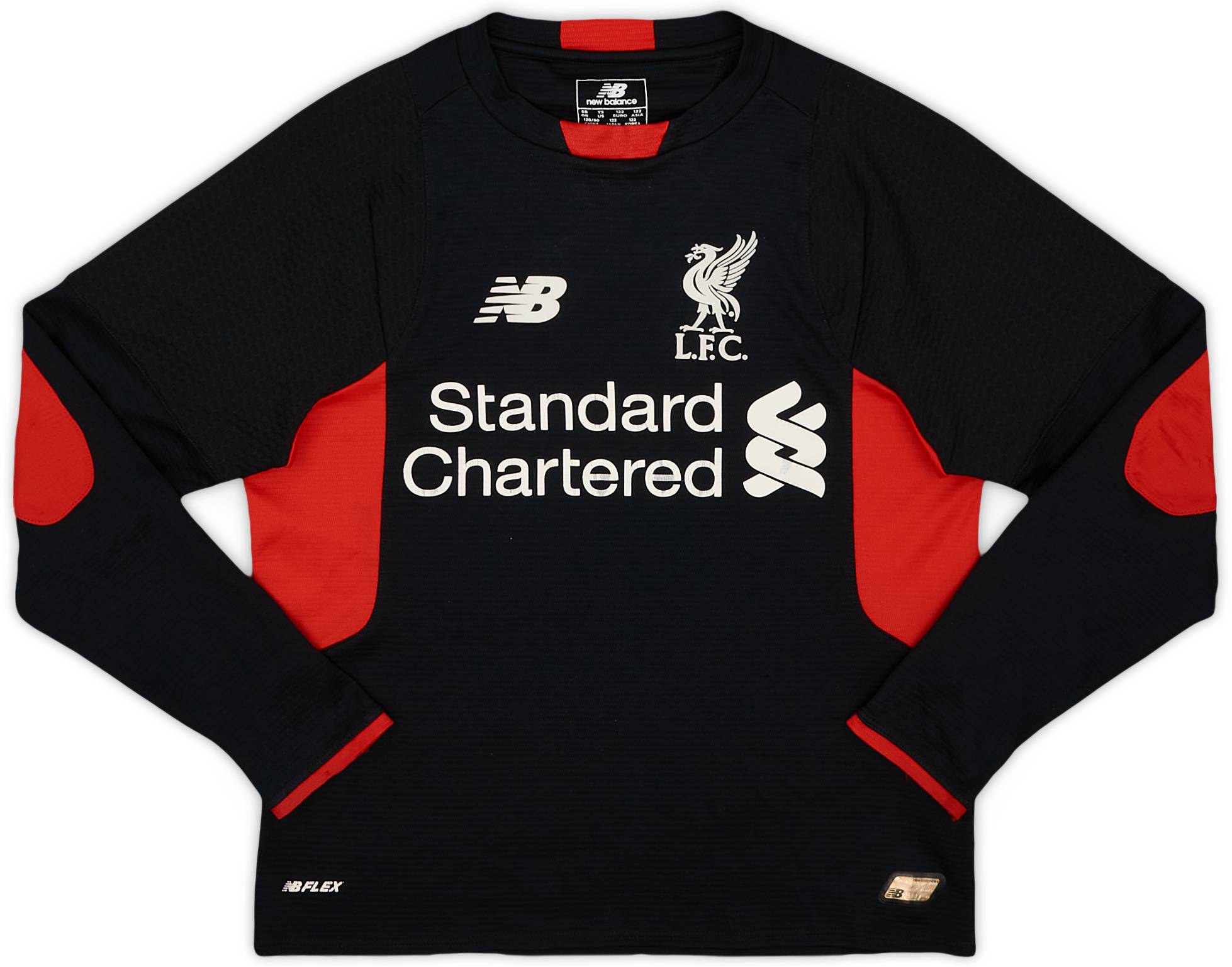 2015-16 Liverpool GK Shirt - 7/10 - (S.Boys)