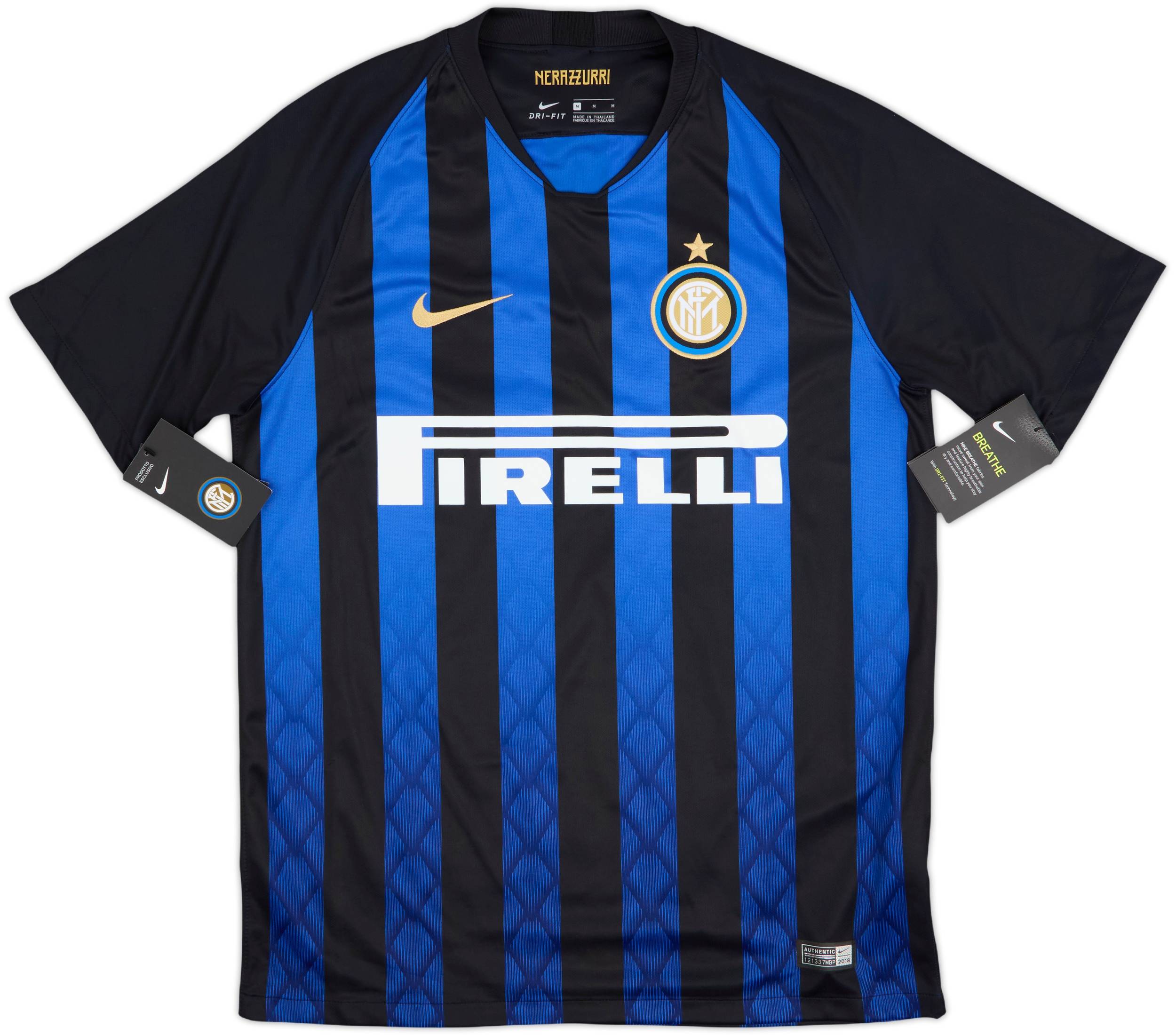 2018-19 Inter Milan Home Shirt Perisic #44 (M)