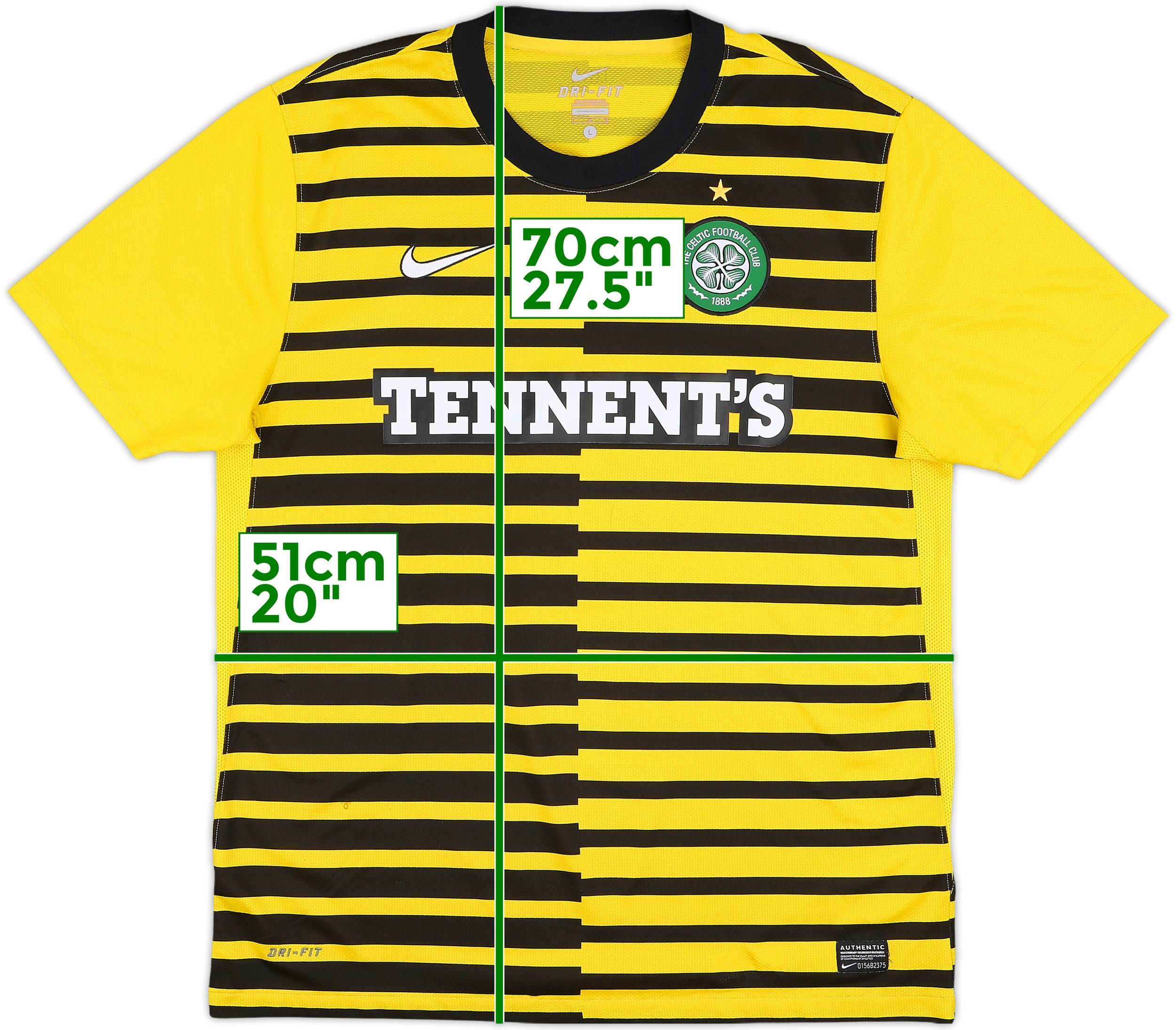 2011-12 Celtic Third Shirt - 5/10 - (L)