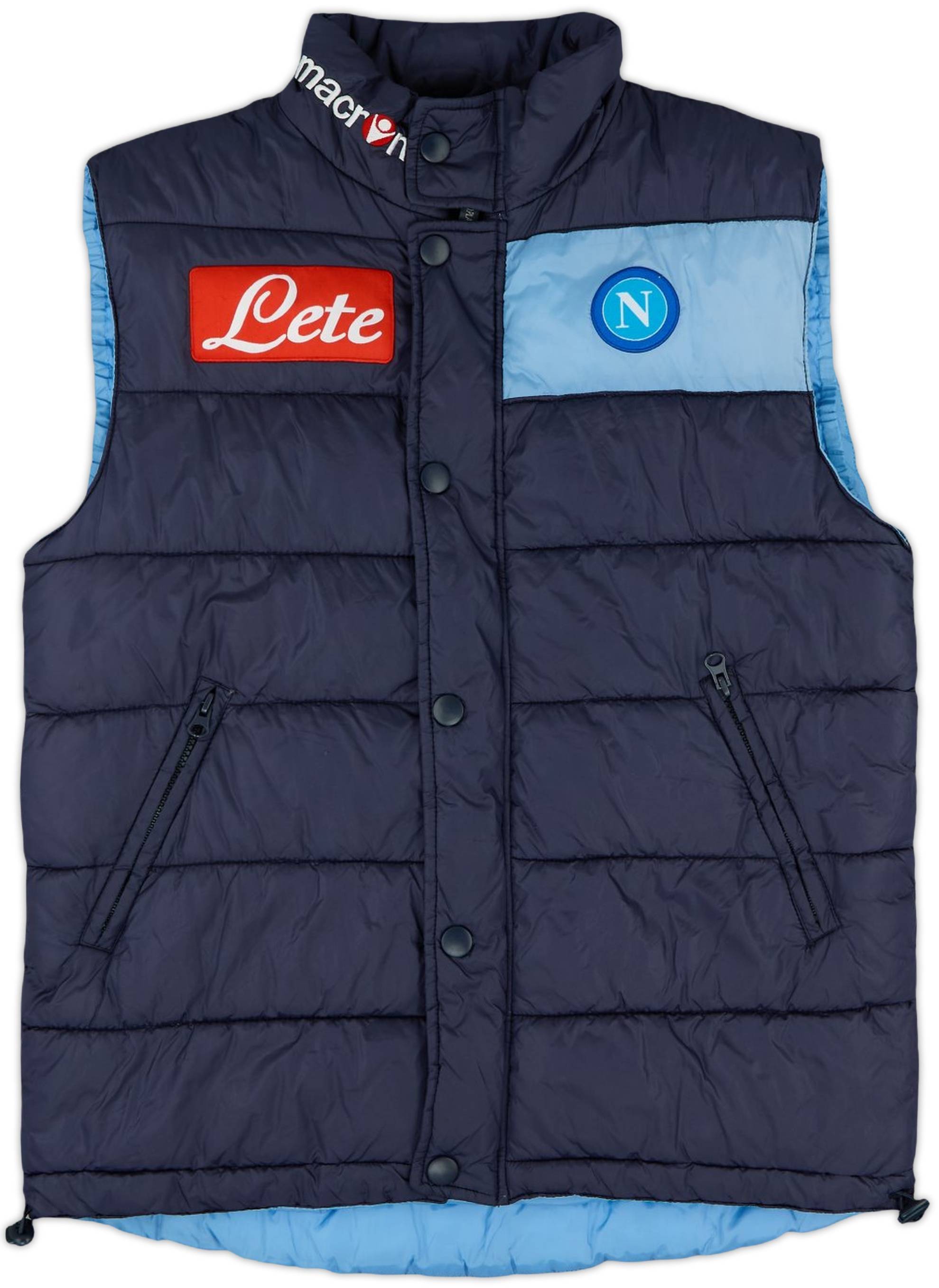 2014-15 Napoli Macron Gilet - 8/10 - (M)