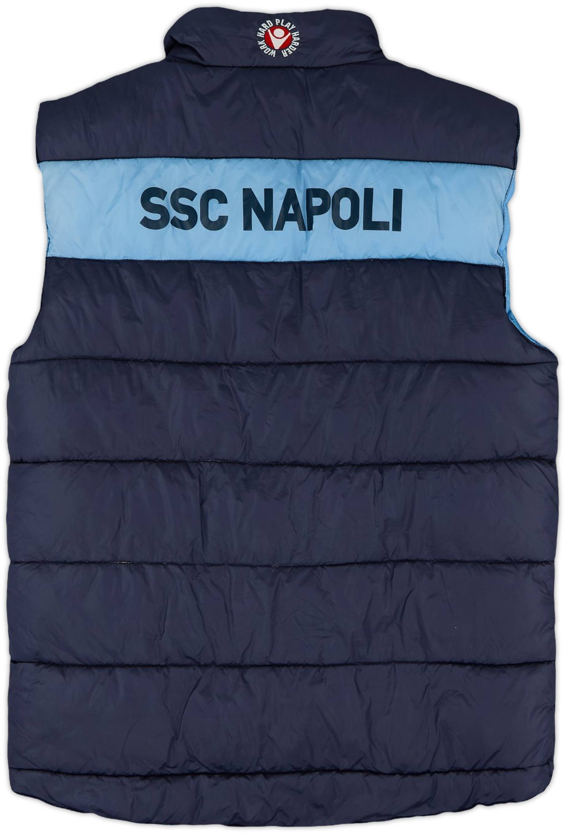 2014-15 Napoli Macron Gilet - 8/10 - (M)