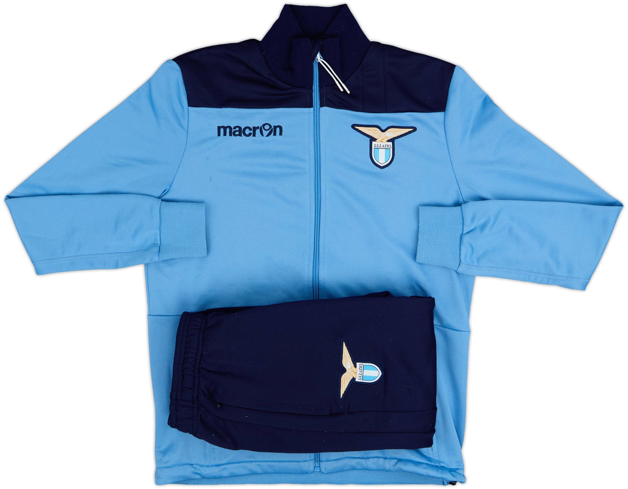 2012-13 Lazio Macron Tracksuit - 7/10 - (S)