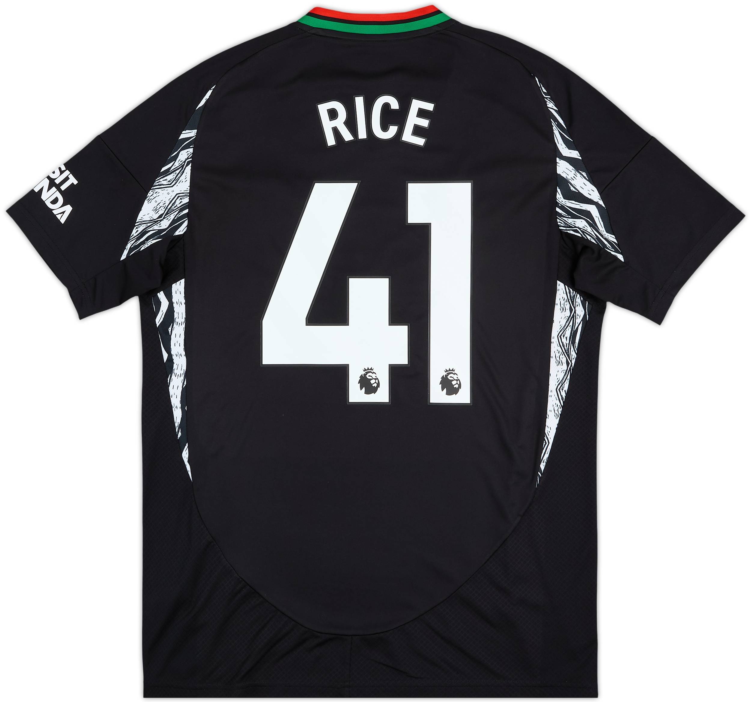 2024-25 Arsenal Away Shirt Rice #41 - 9/10 - (L)