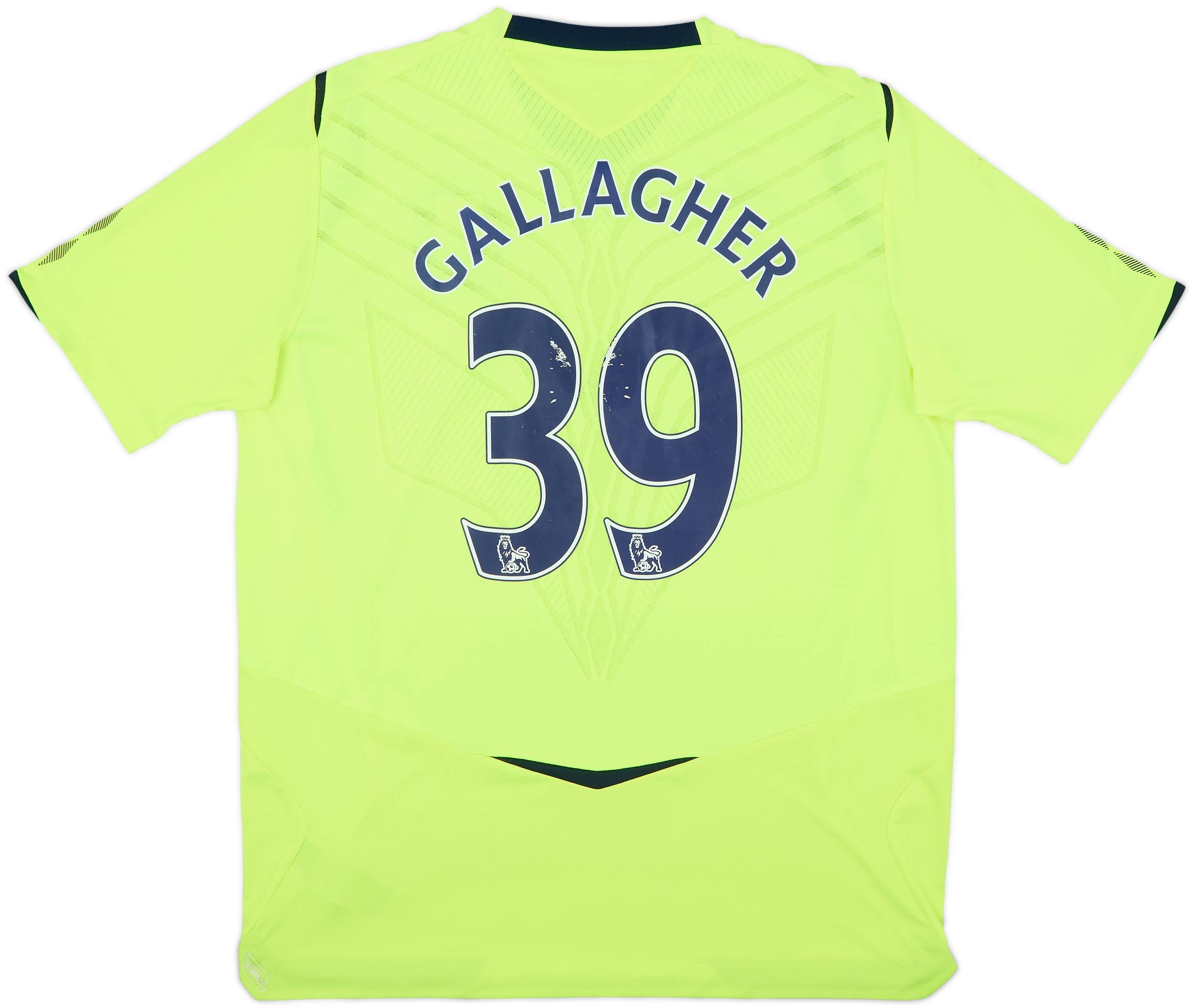 2008-09 Everton Third Shirt Gallagher #39 - 5/10 - (XL)