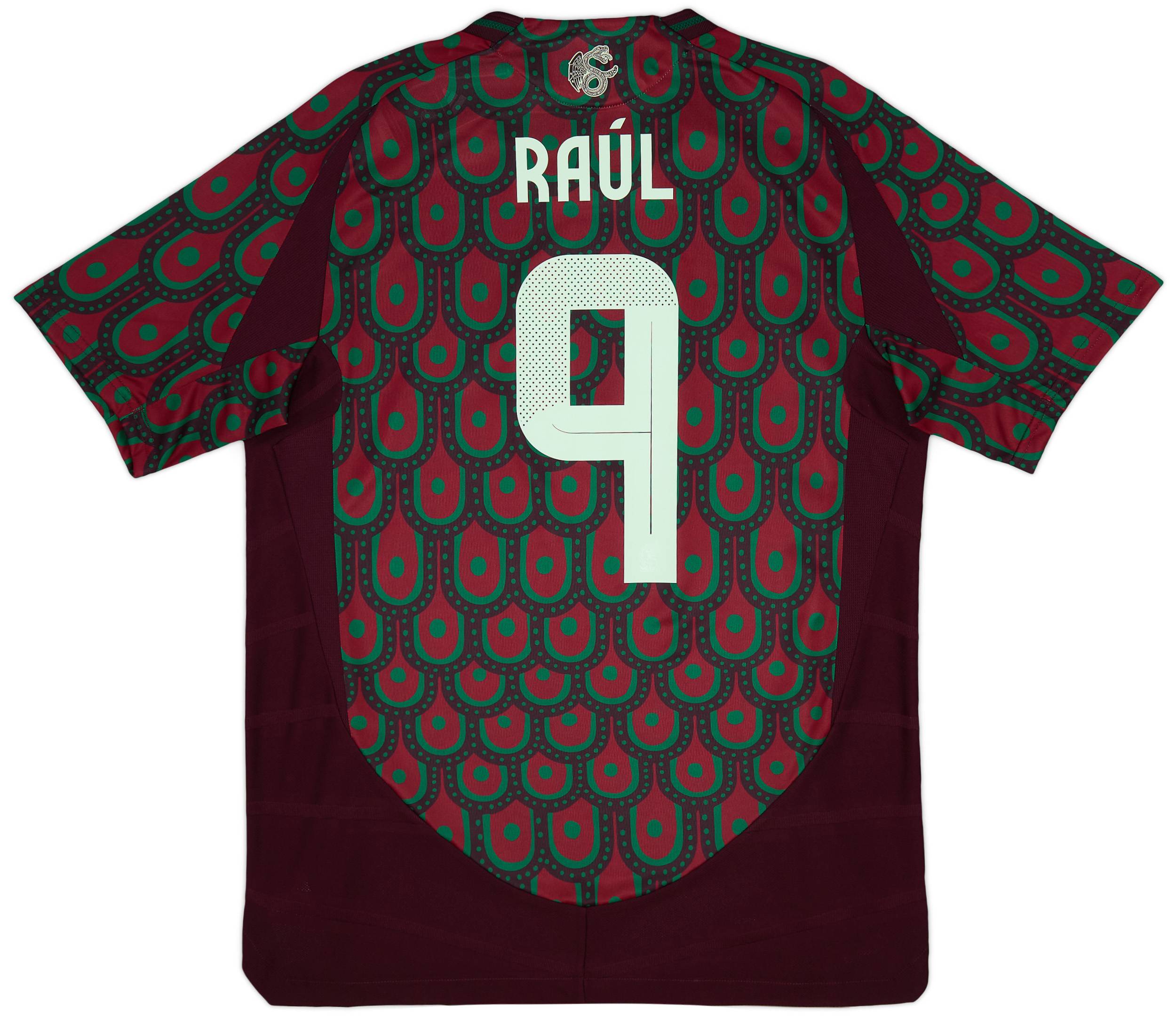 2024-25 Mexico Authentic Home Shirt Raul #9