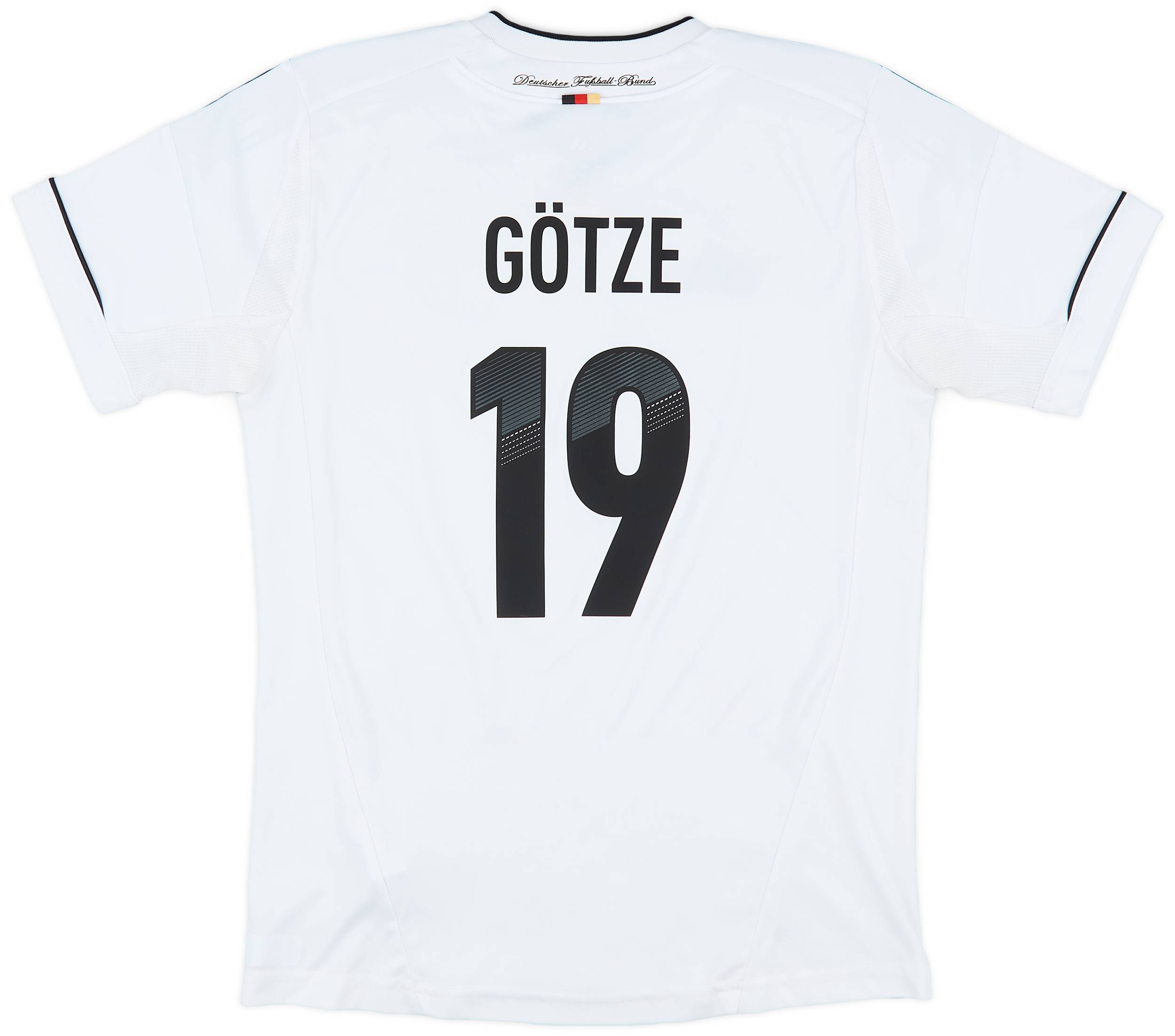 2012-13 Germany Home Shirt Gotze #19 - 9/10 - (L.Boys)