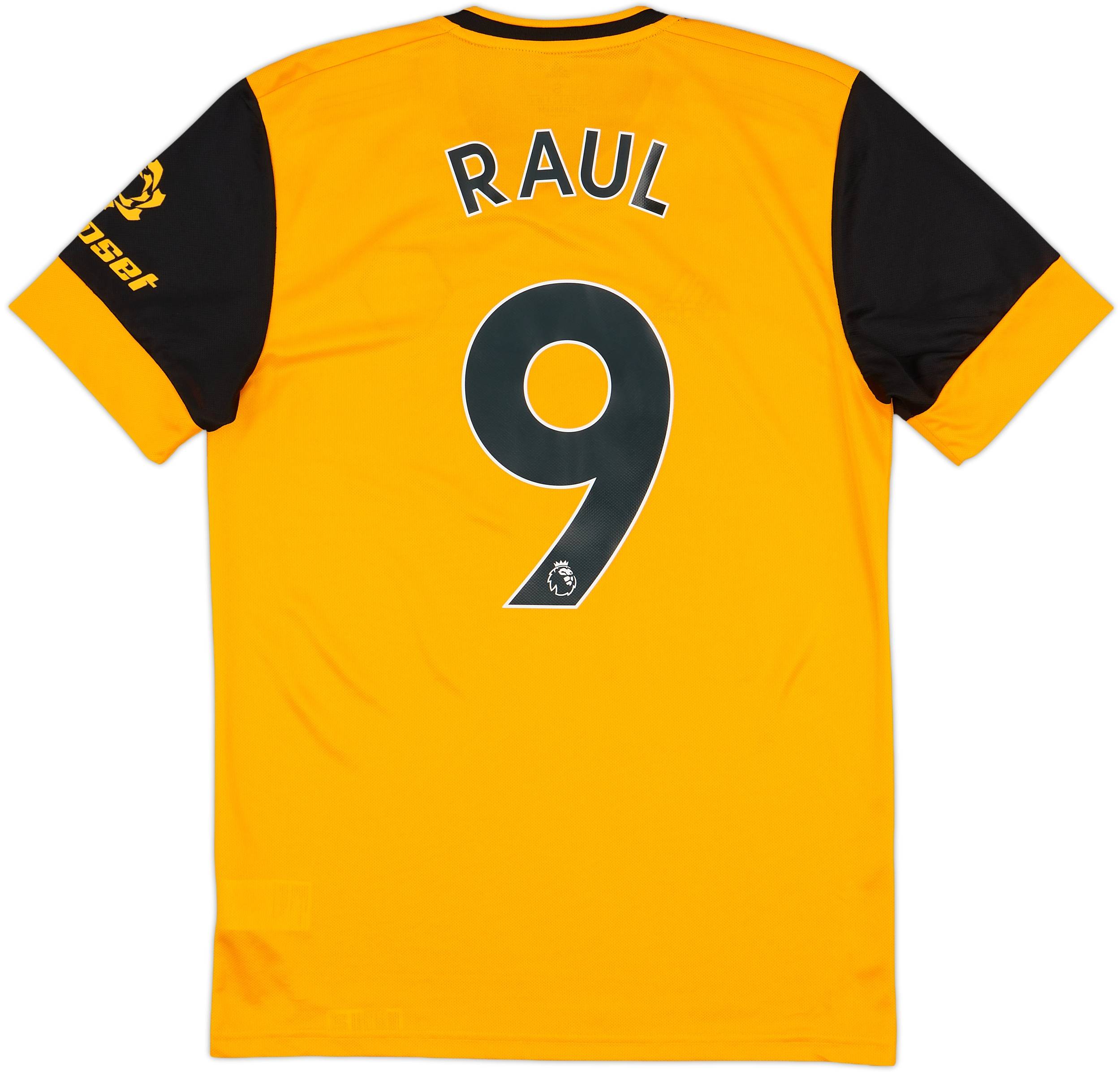 2020-21 Wolves Home Shirt Raul #9 - 10/10 - (S)