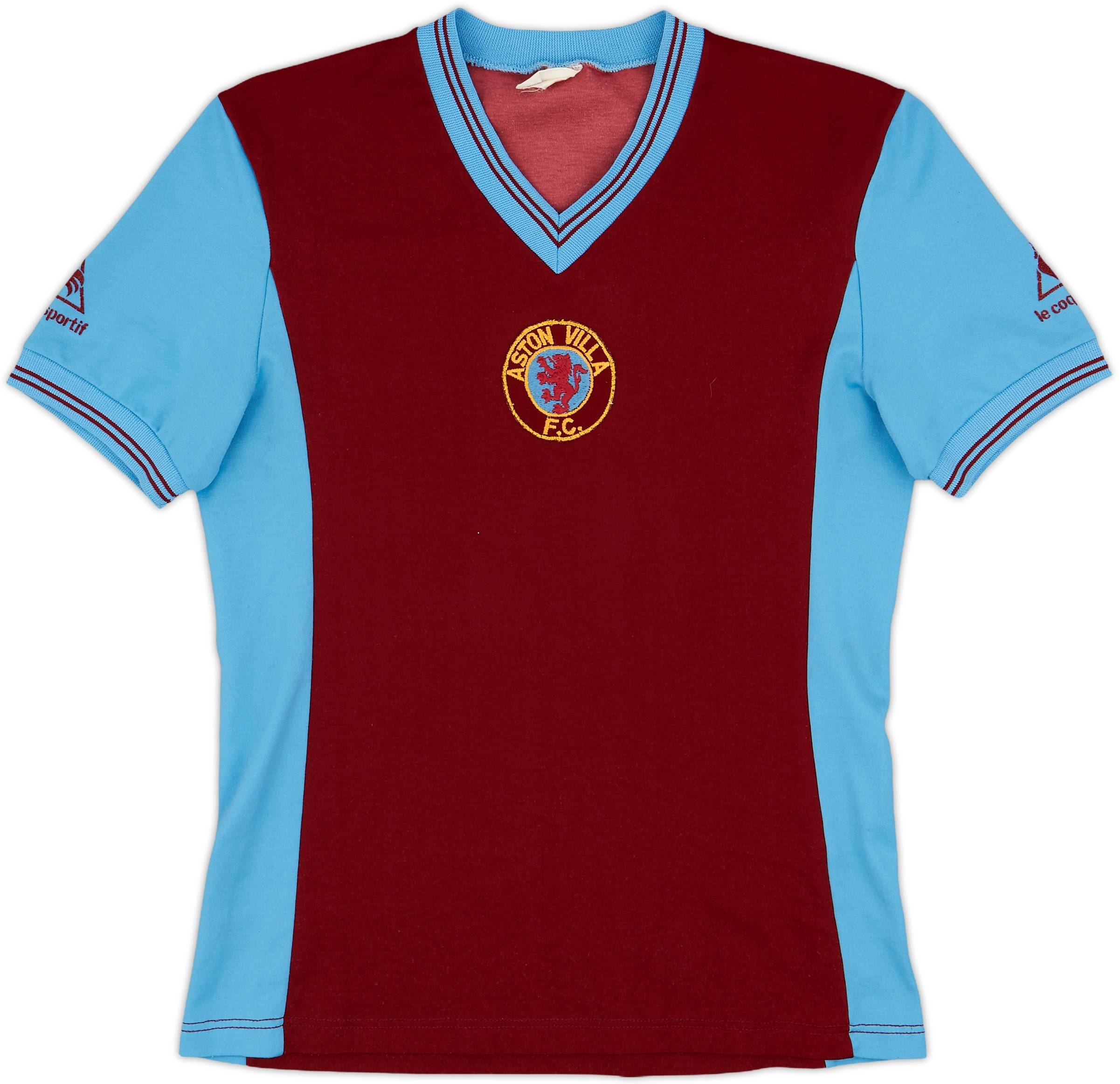 1981-82 Aston Villa Home Shirt - 9/10 - (S)