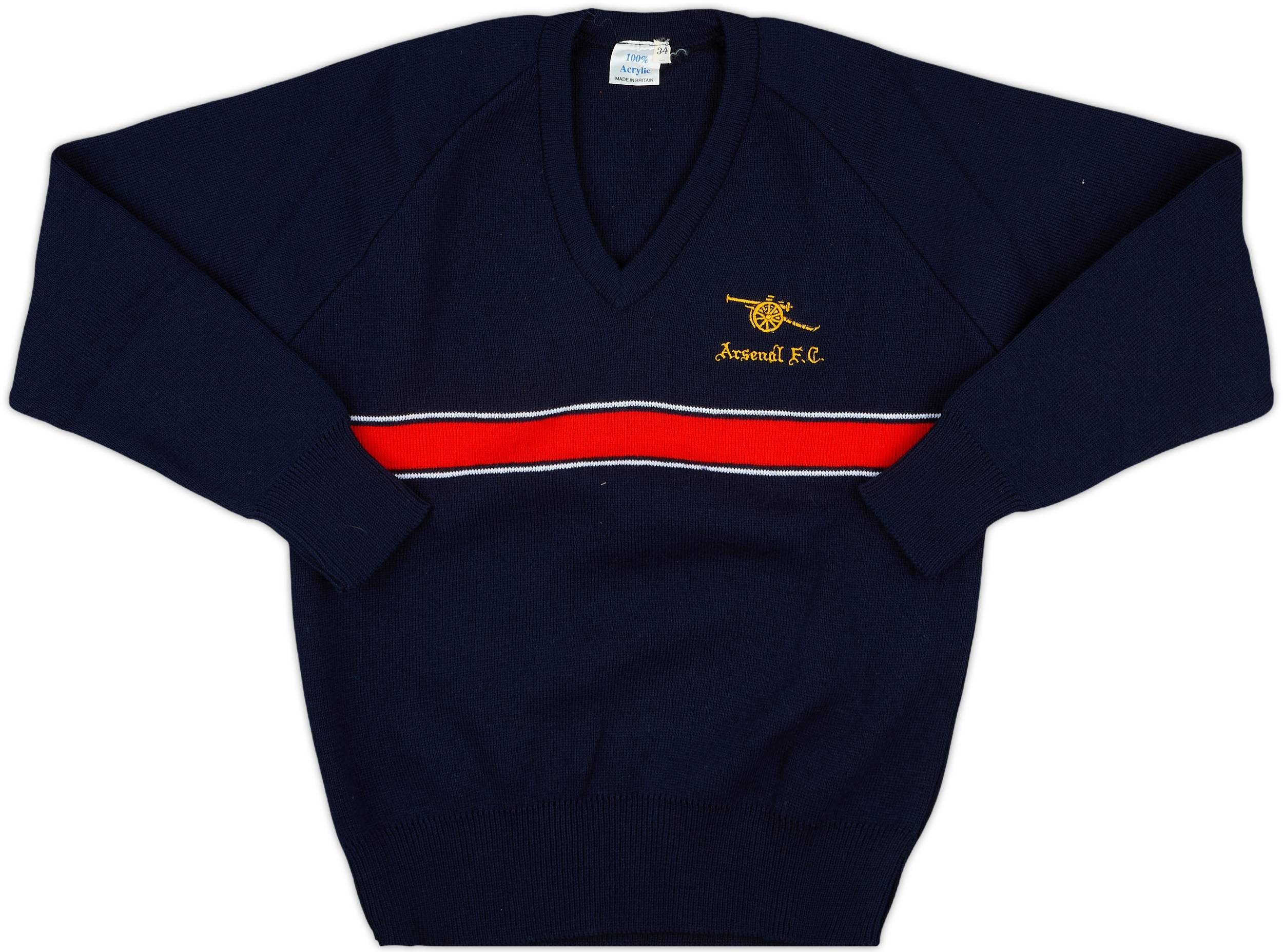 1986-88 Arsenal Knitted Jumper - 8/10 - (S)