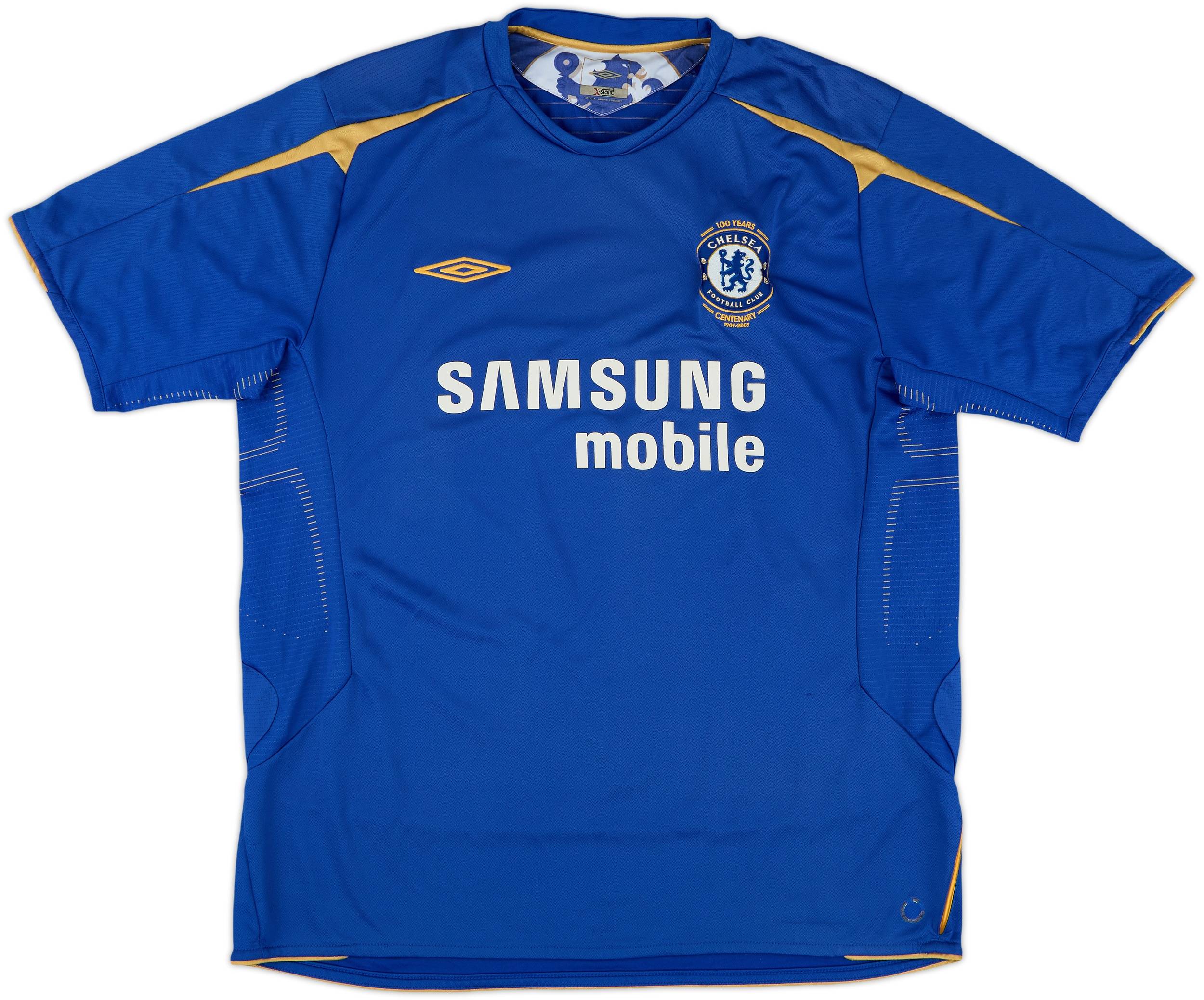 2005-06 Chelsea Centenary Home Shirt - 5/10 - (XL)
