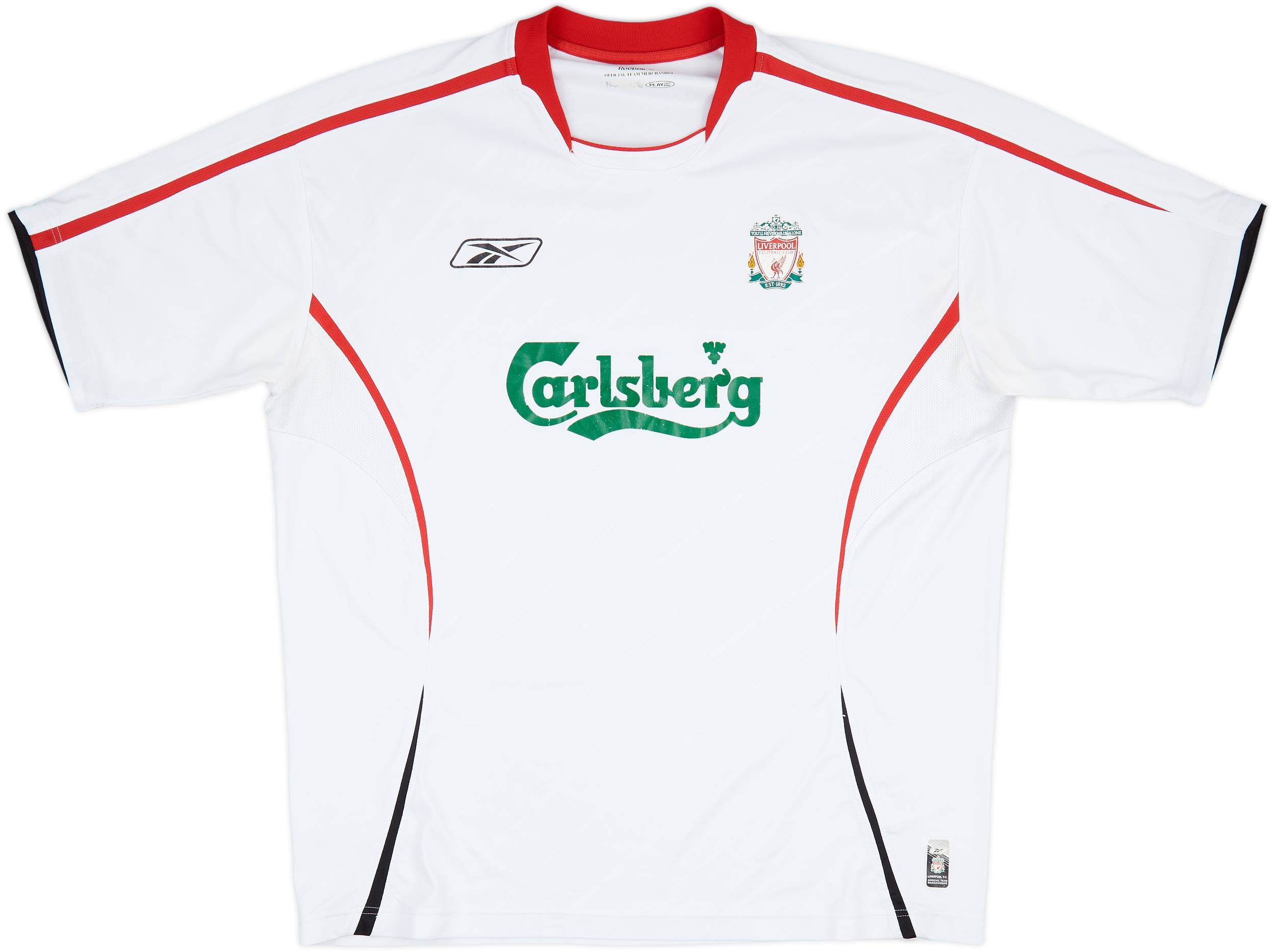 2005-06 Liverpool Away Shirt - 4/10 - (XL)