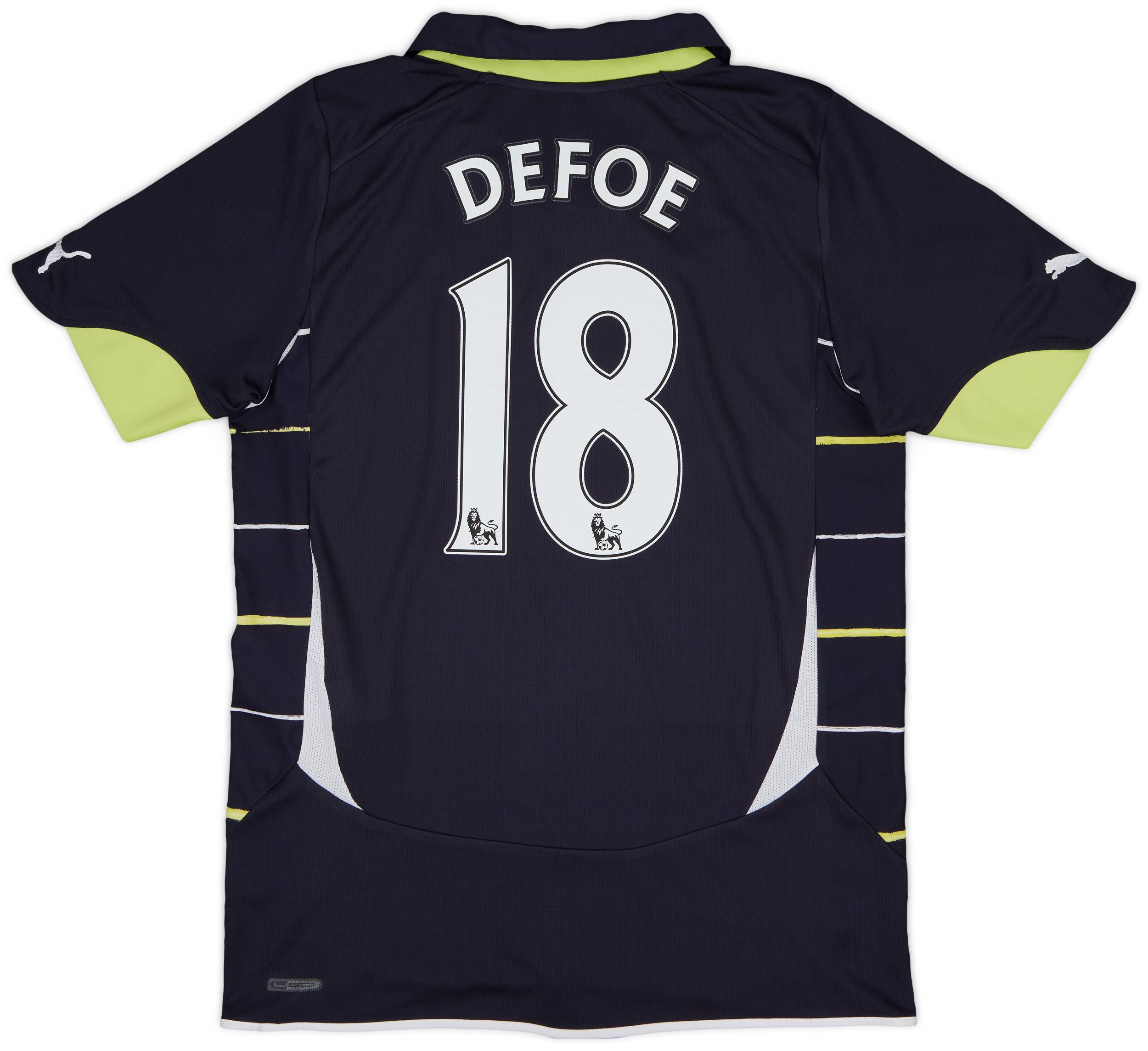 2010-11 Tottenham Third Shirt Defoe #18 - 7/10 - (L)