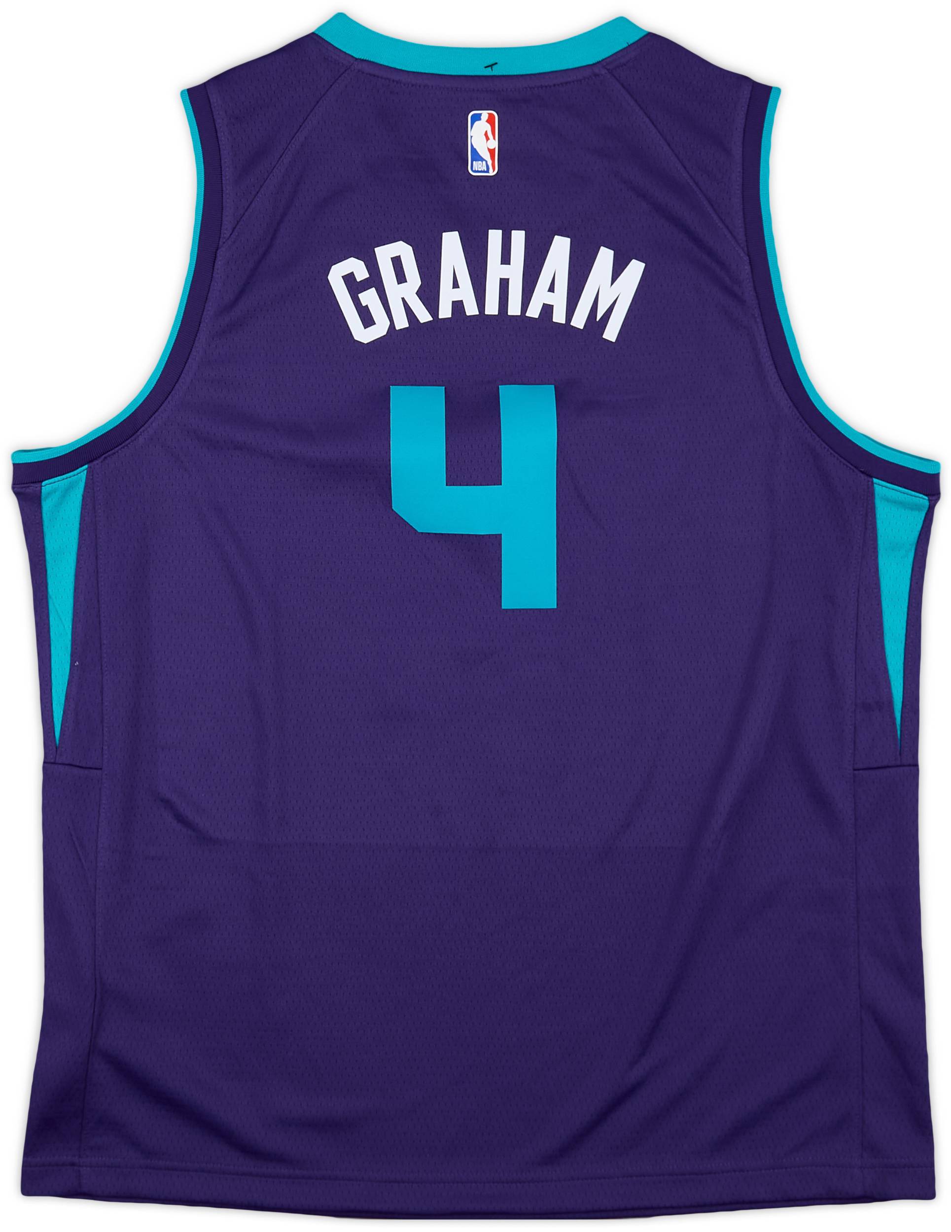 2019-21 Charlotte Hornets Graham #4 Jordan Swingman Alternate Jersey ...