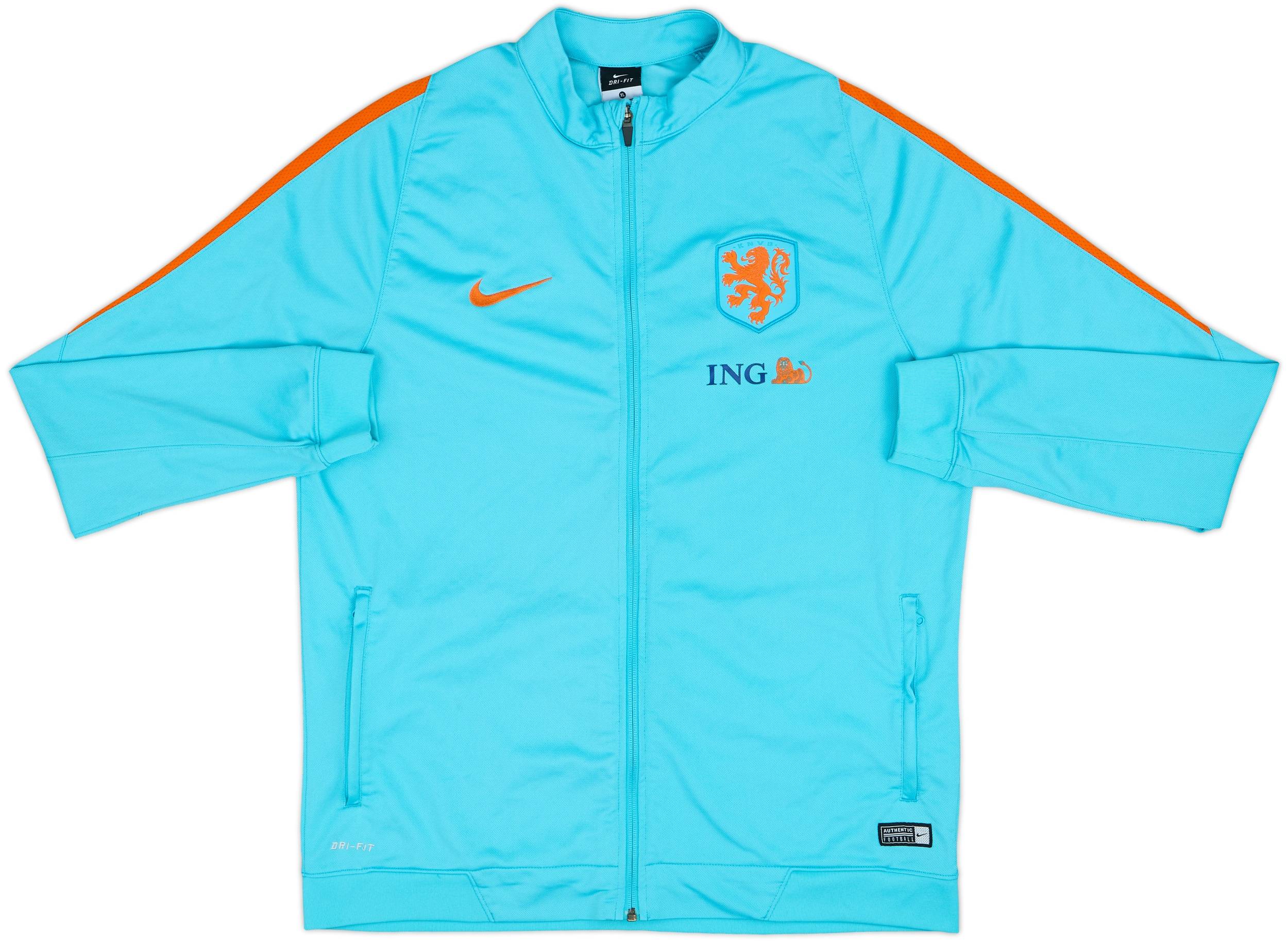2016-17 Netherlands Nike Track Jacket - 8/10 - (XL)