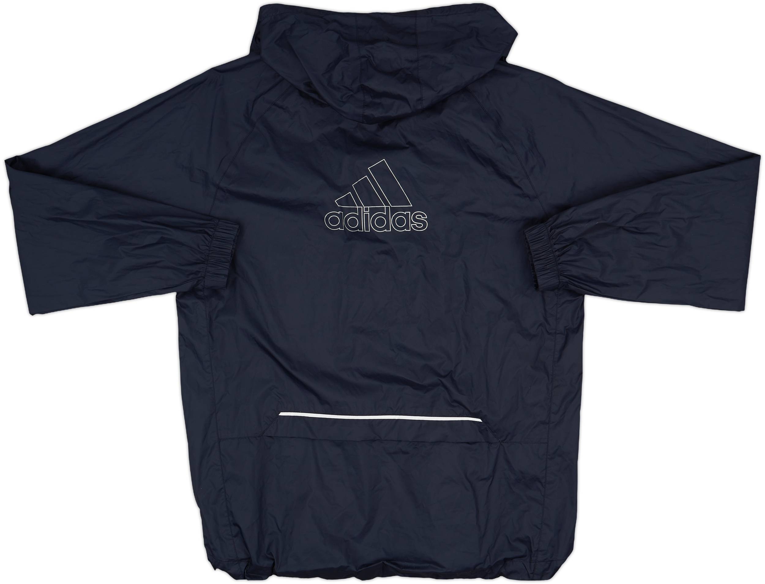 2009-10 adidas Rain Jacket Template (England) - 9/10 - (S)