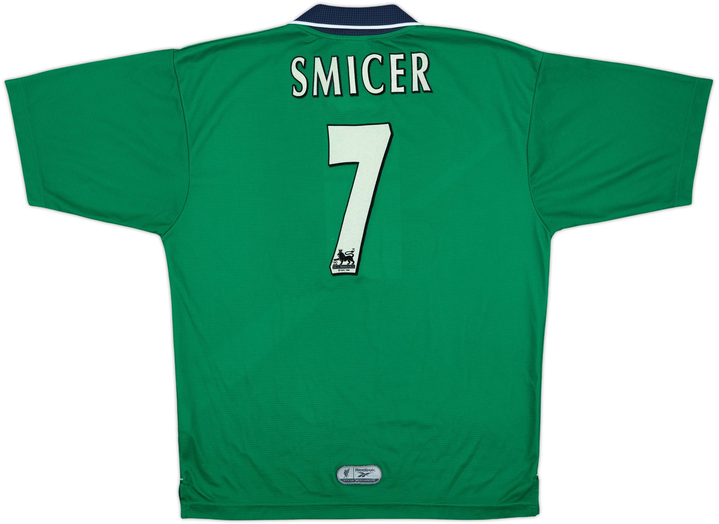 1999-00 Liverpool Away Shirt Smicer #7 - 8/10 - (M)