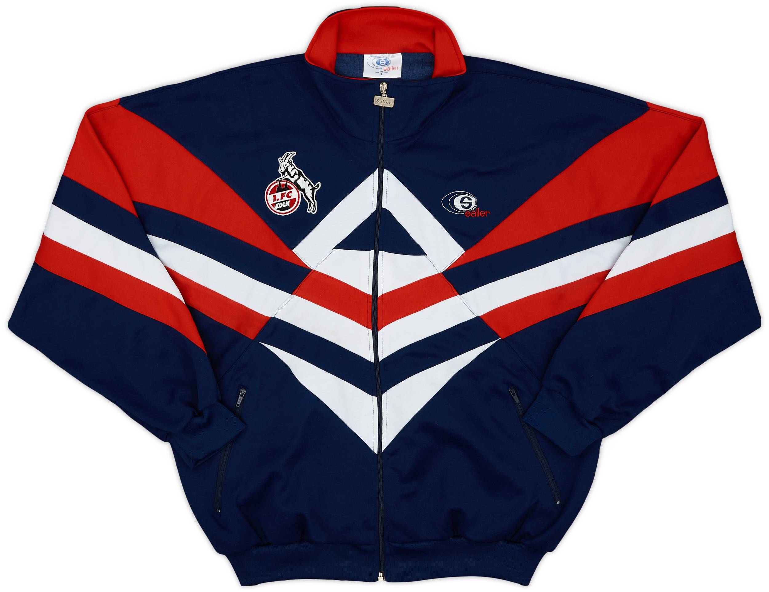 2002-05 FC Koln Saller Track Jacket - 8/10 - (XXL)