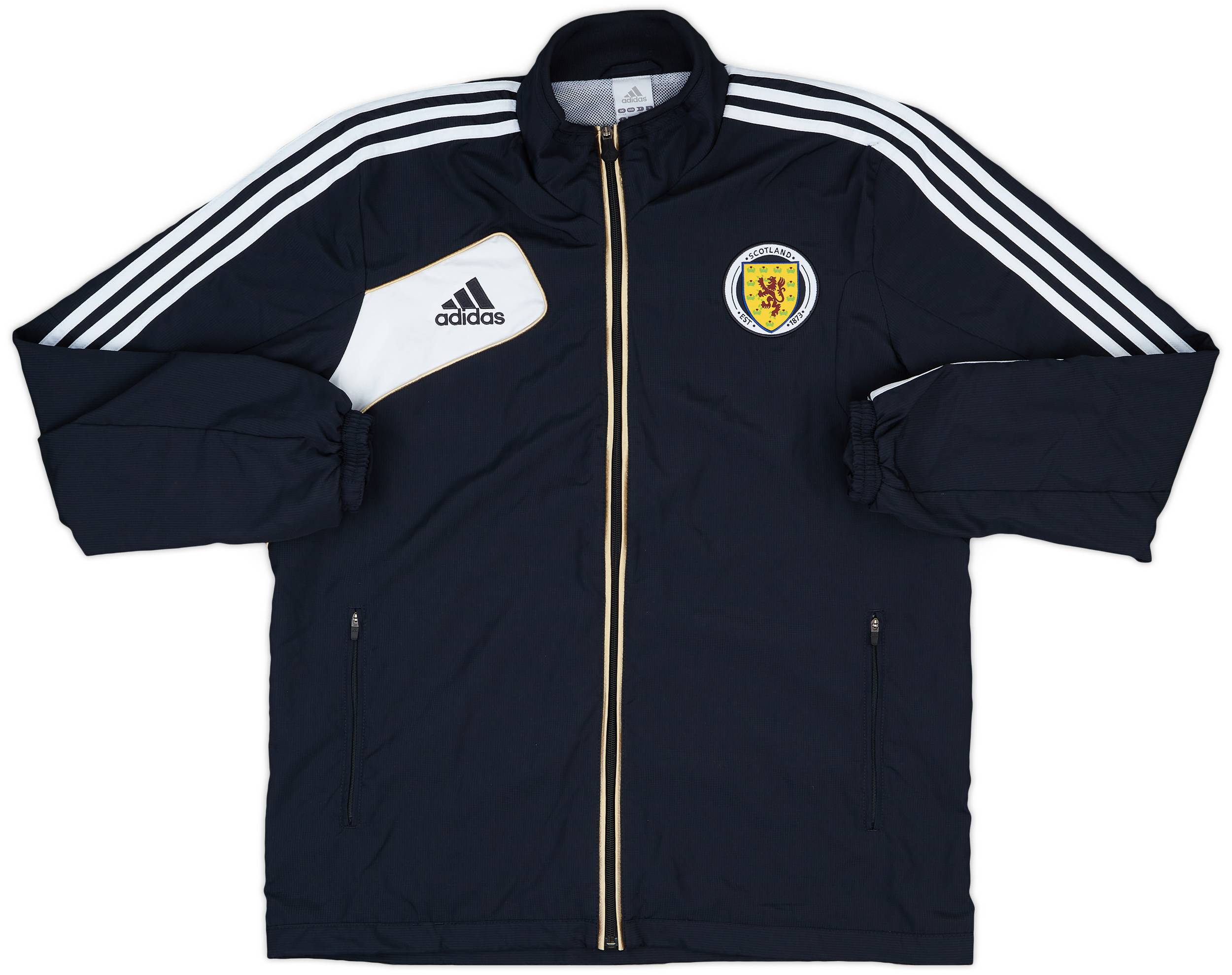 2011-12 Scotland adidas Track Jacket - 8/10 - (L)