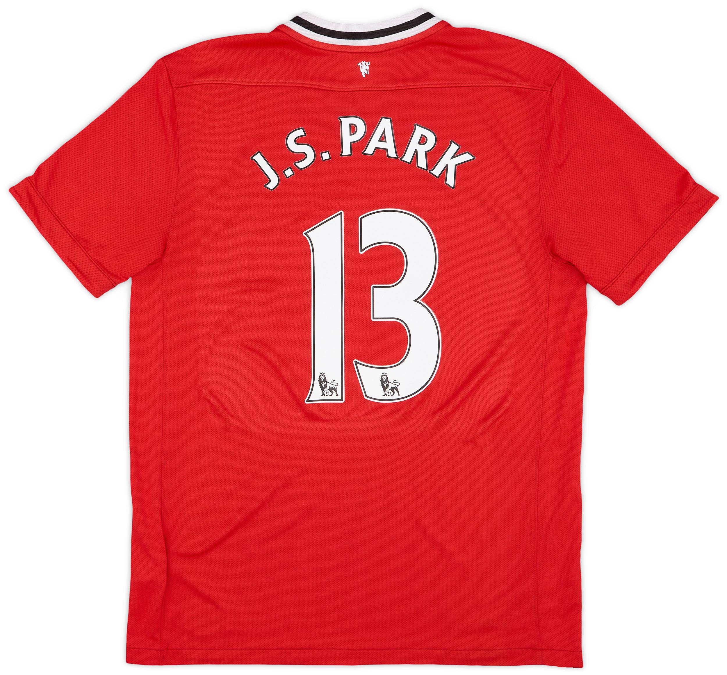 2011-12 Manchester United Home Shirt J.S. Park #13
