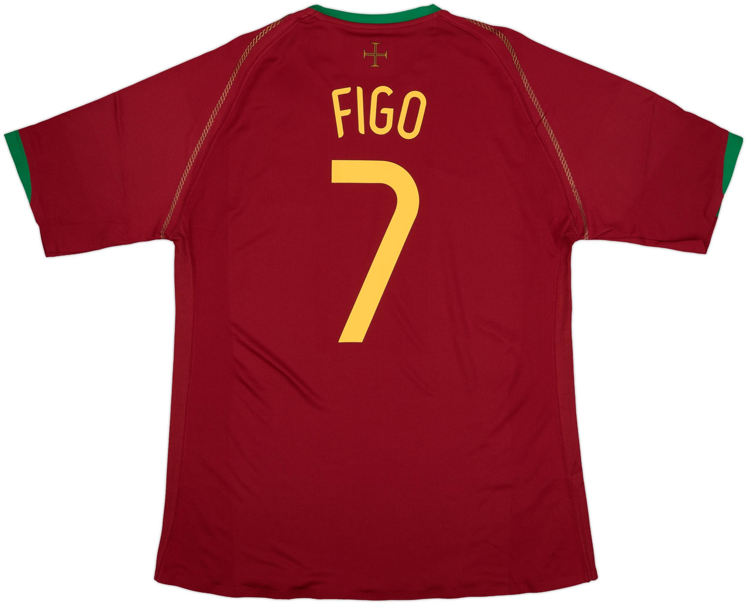 2006-08 Portugal Player Issue Home Shirt Figo #7 (XL)