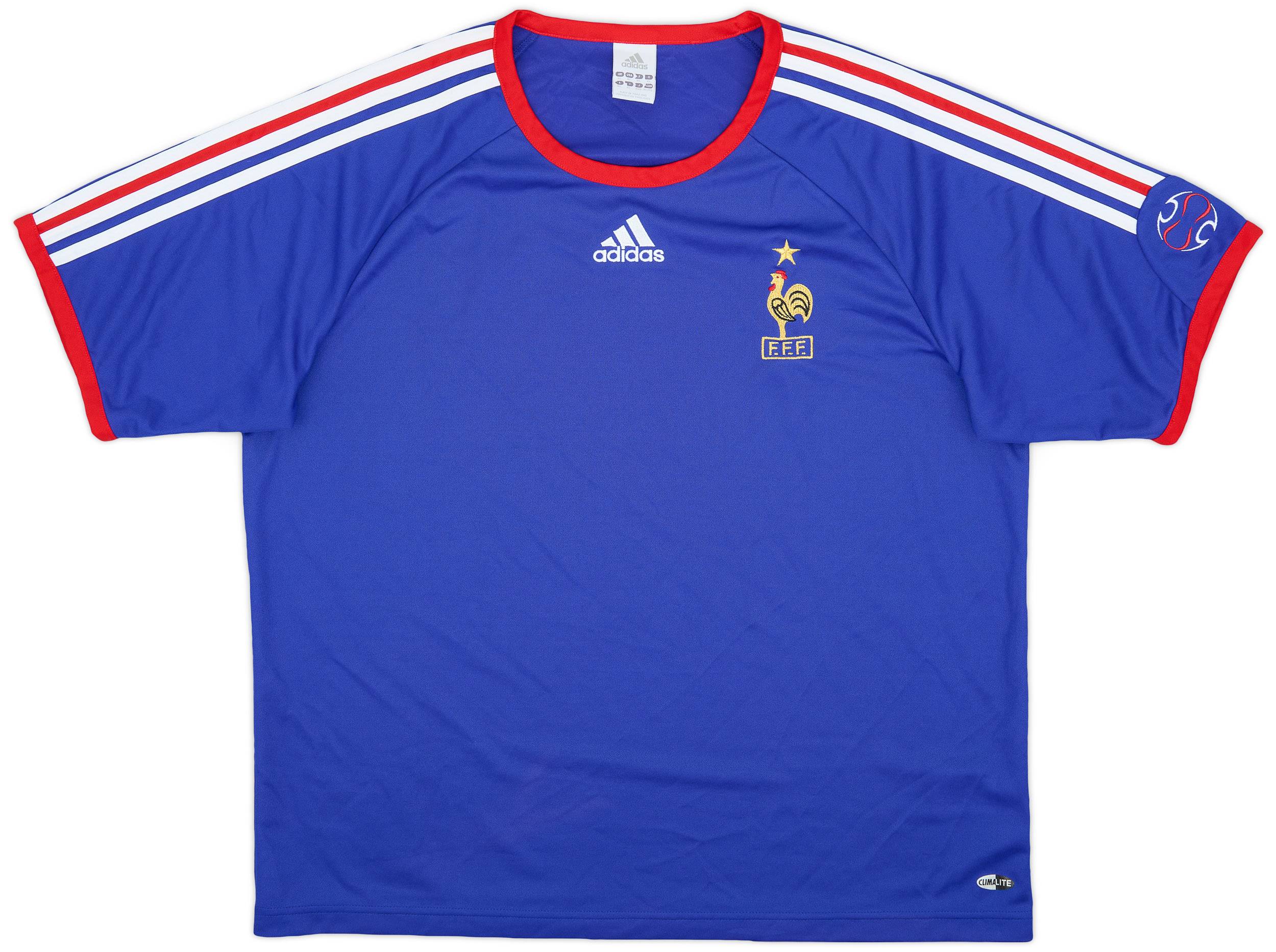 2006-07 France Basic Home Shirt - 9/10 - (XL)