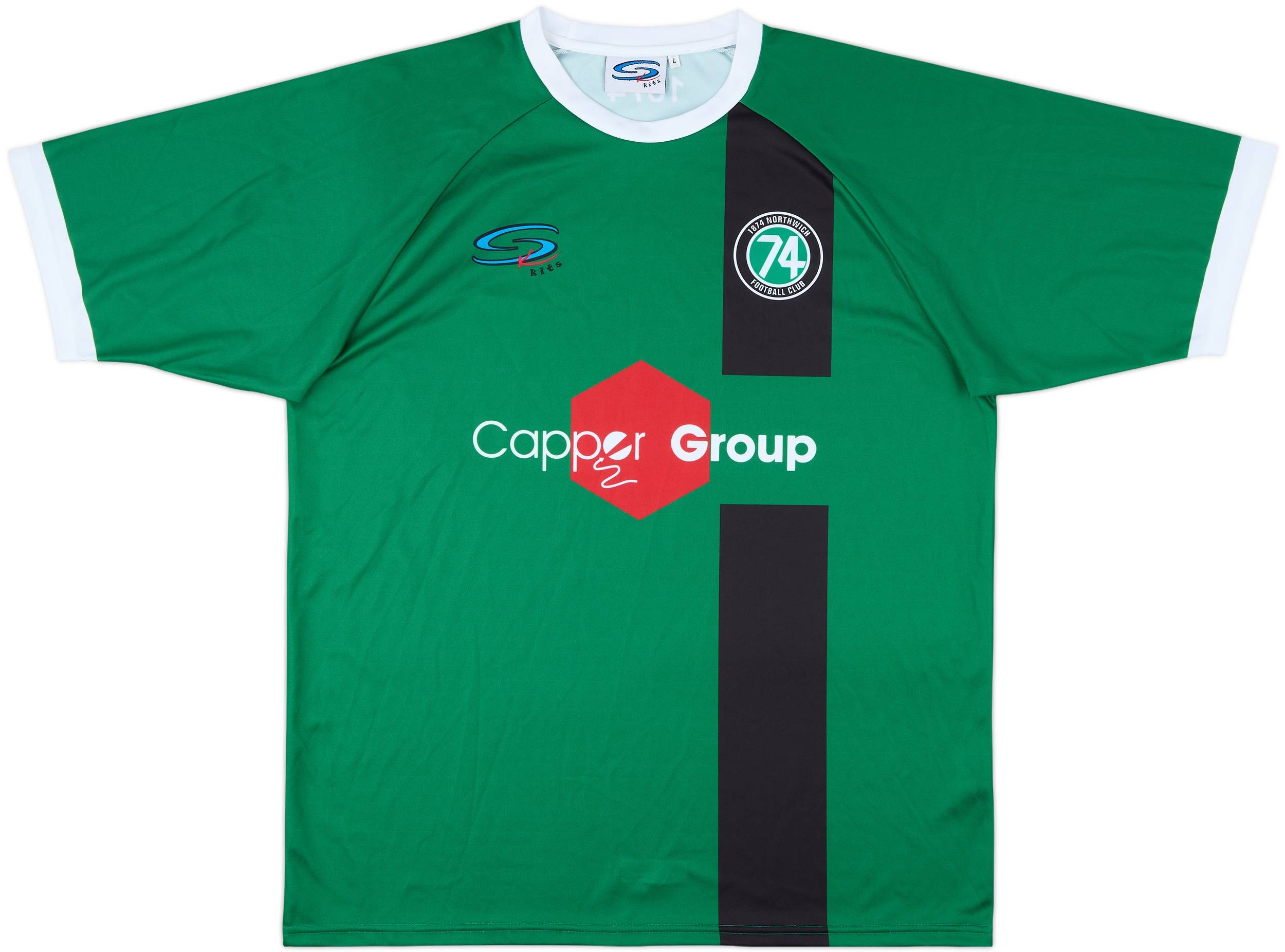 2017-18 1874 Northwich Home Shirt - 10/10 - (L)