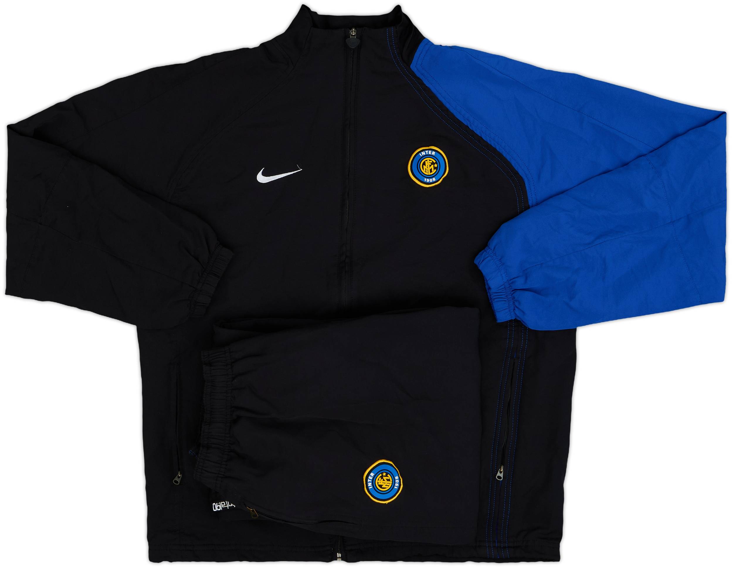 2004-05 Inter Milan Nike Full Tracksuit - 10/10 - (M)