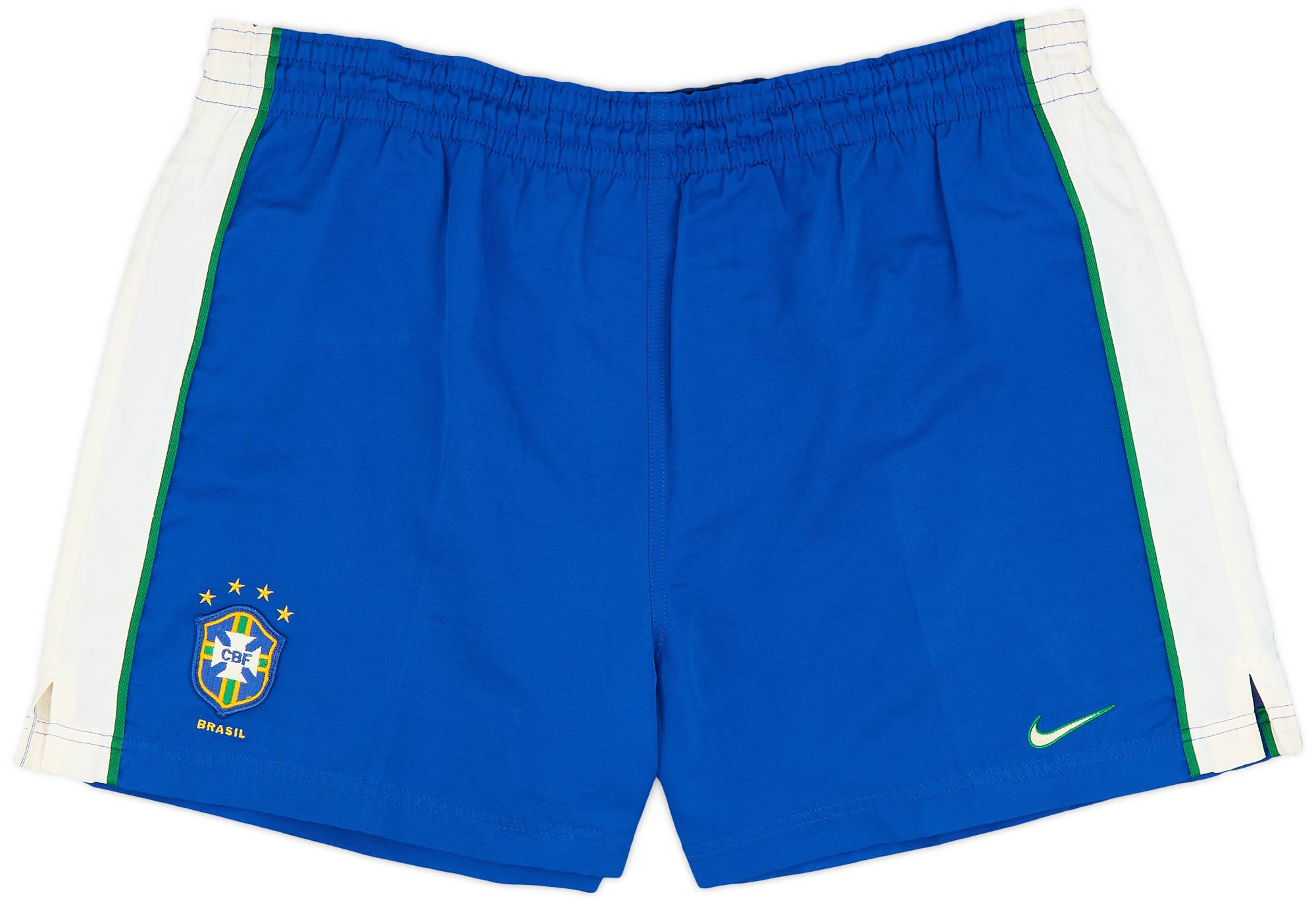 1998-00 Brazil Home Shorts - 8/10 - (XL)