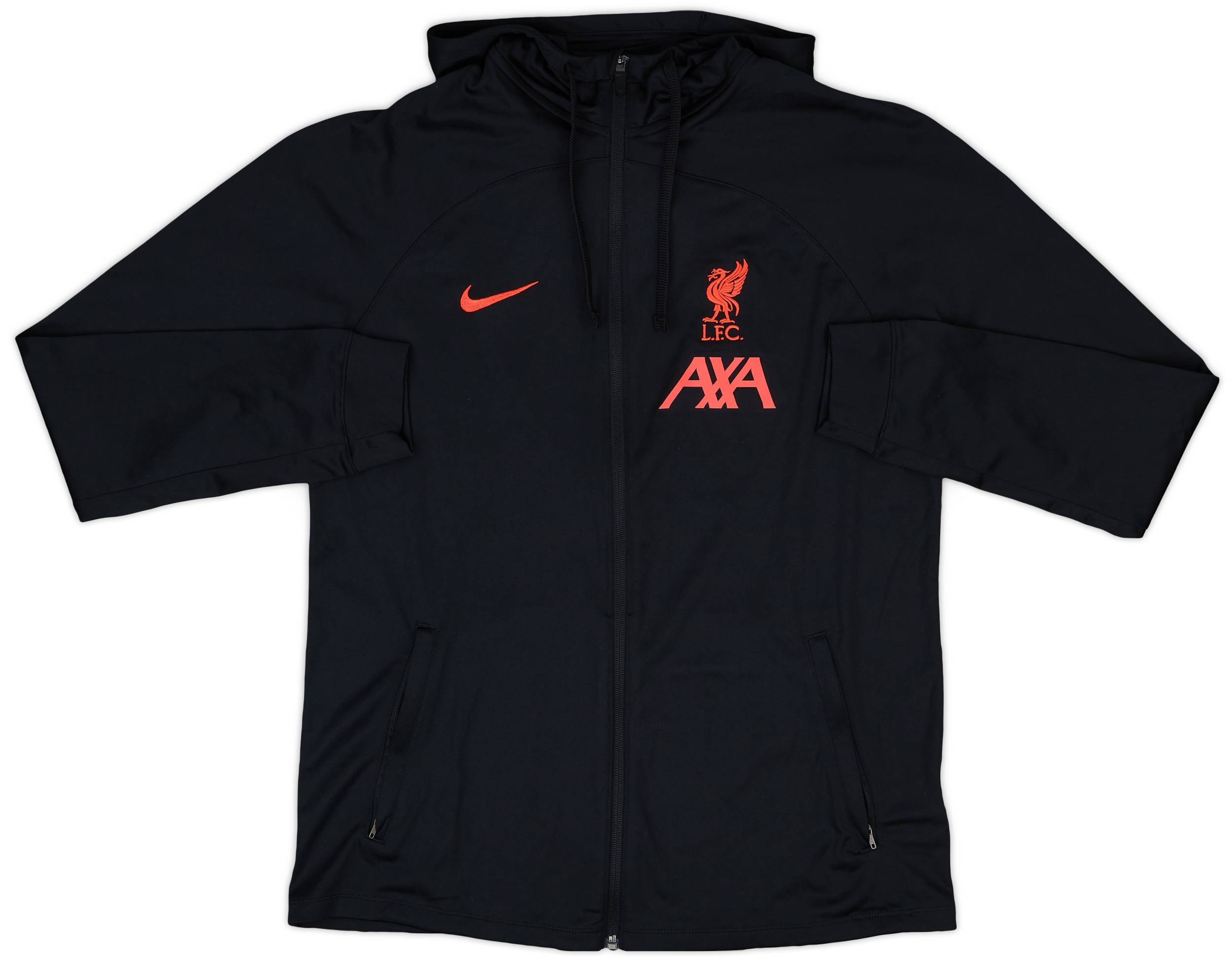 2022-23 Liverpool Nike Hooded Track Jacket - 9/10 - (M)