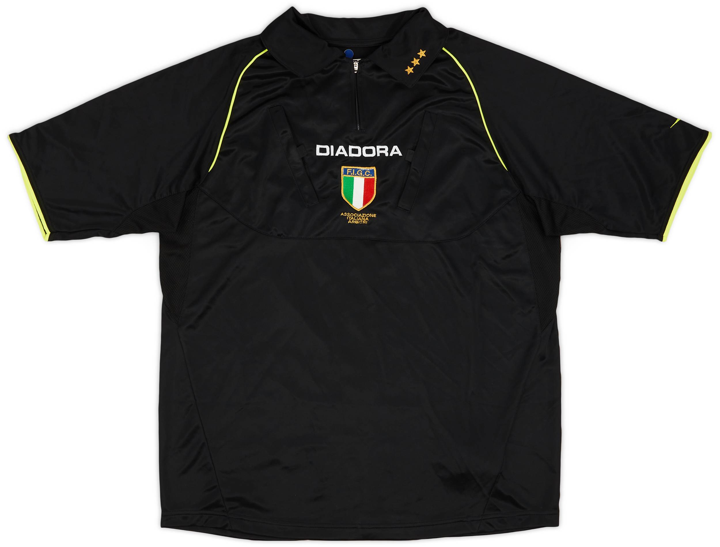 2007-09 Italy Diadora Referee Shirt - 8/10 - (L)