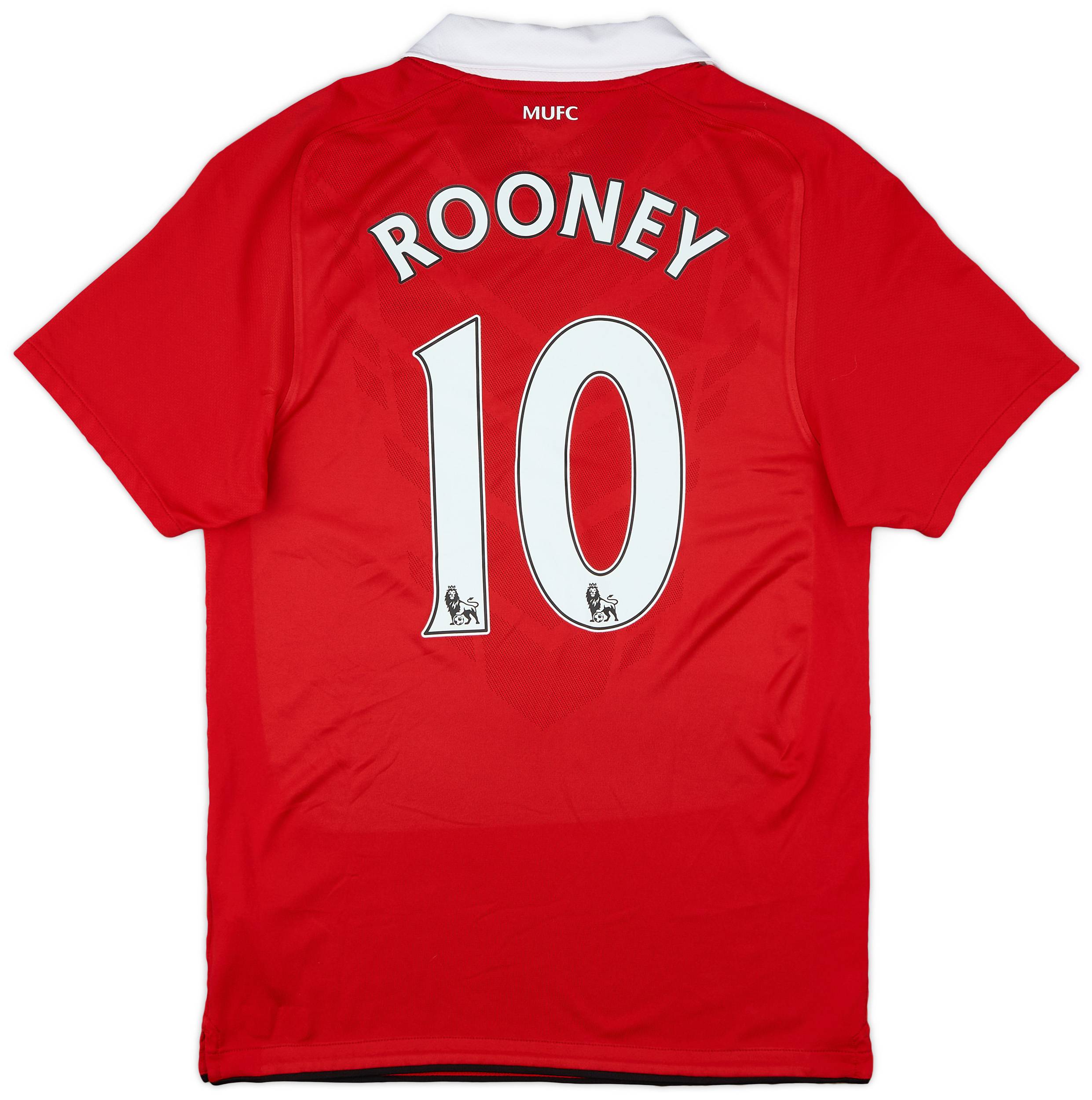 2010-11 Manchester United Home Shirt Rooney #10