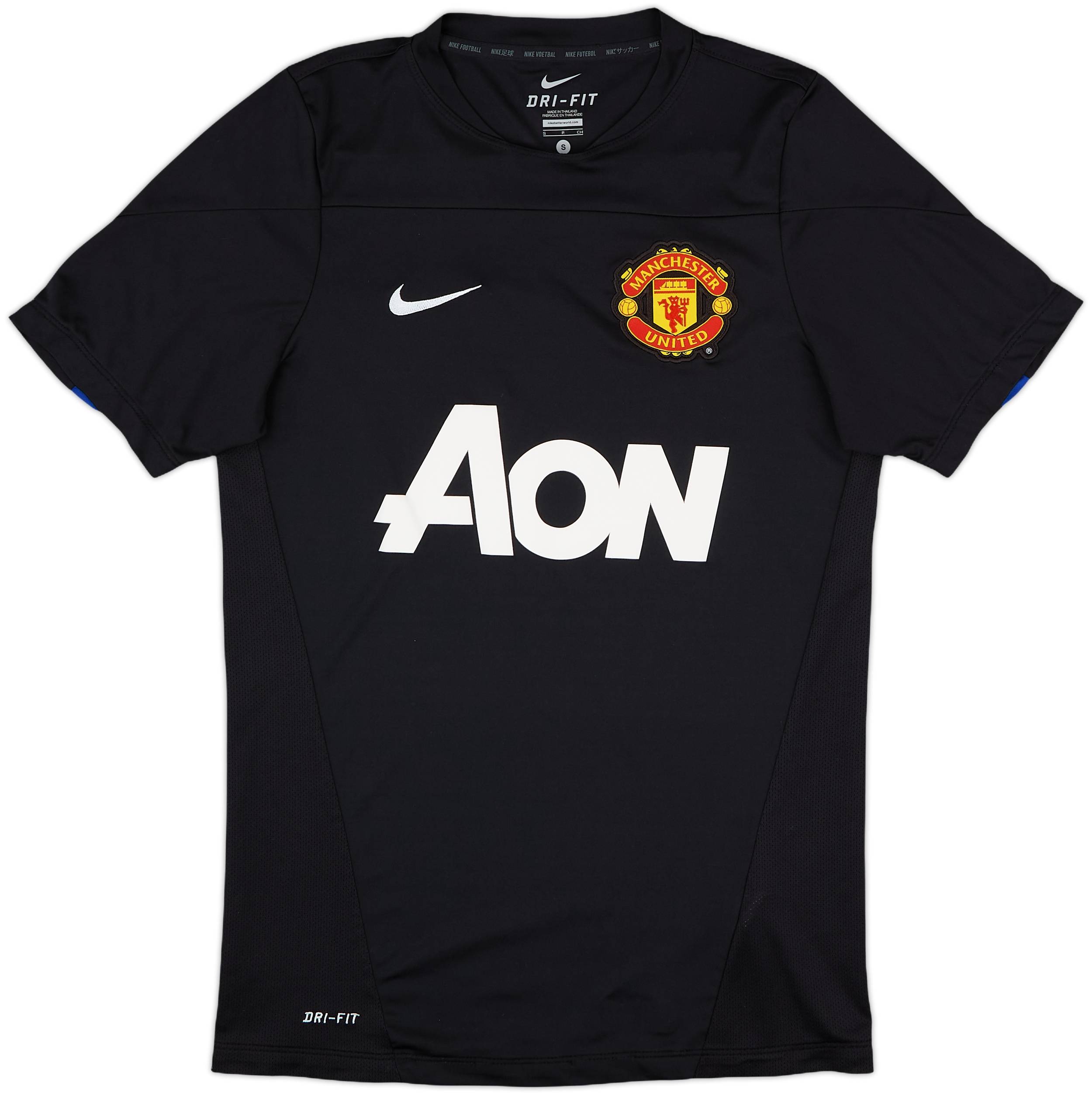 2013-14 Manchester United Nike Training Shit - 10/10 - (S)