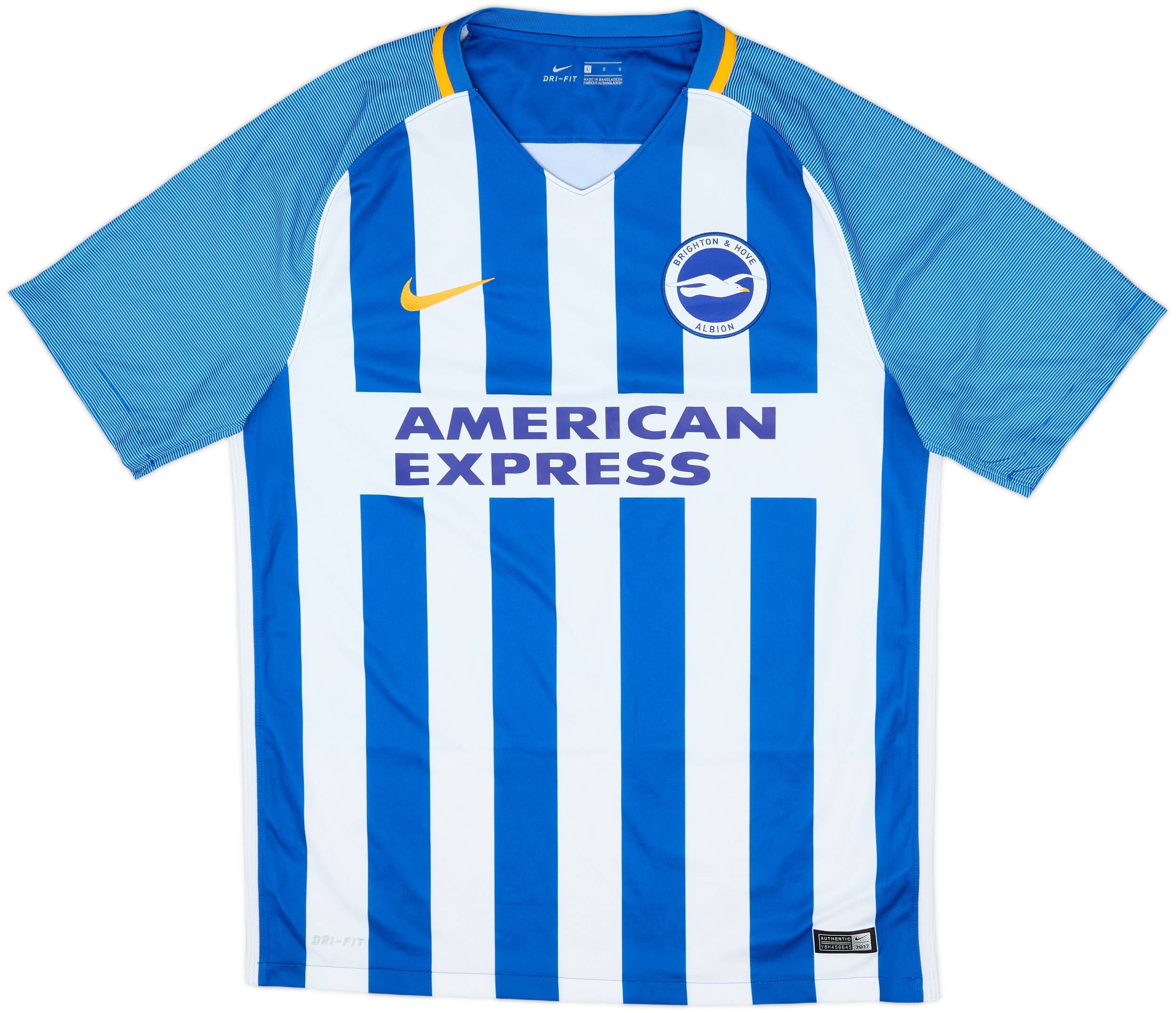 2017-18 Brighton Home Shirt - 10/10 - (L)
