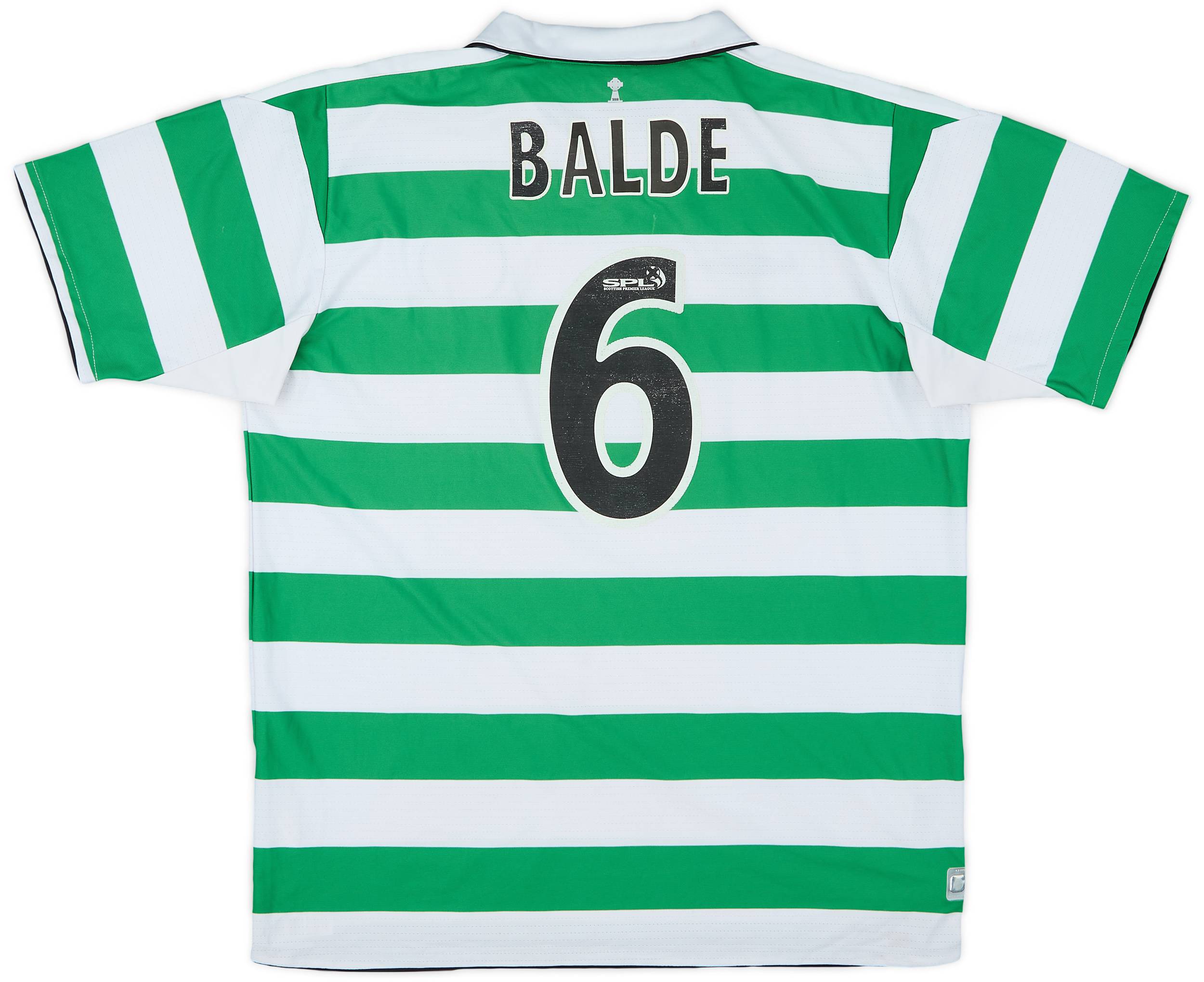 2004-05 Celtic Home Shirt Balde #6 - 6/10 - (XL)