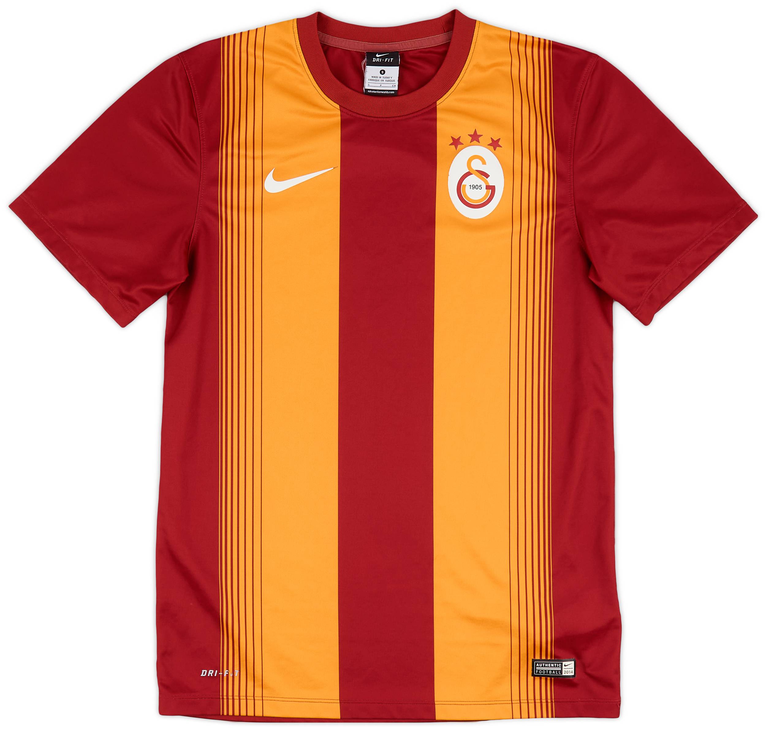 2014-15 Galatasaray Basic Home Shirt - 6/10 - (S)