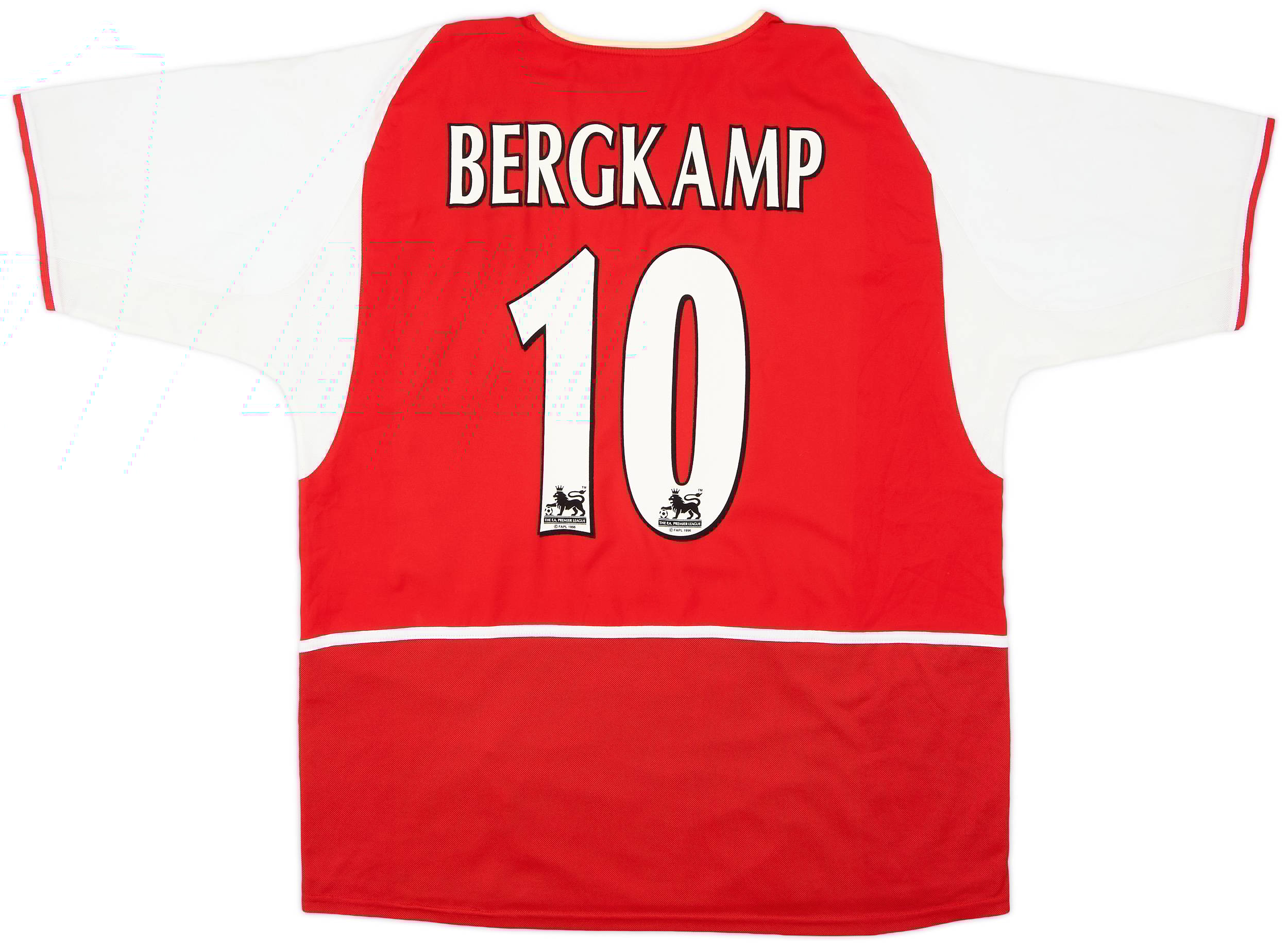 2002-04 Arsenal Home Shirt Bergkamp #10 - 6/10 - (XXL)